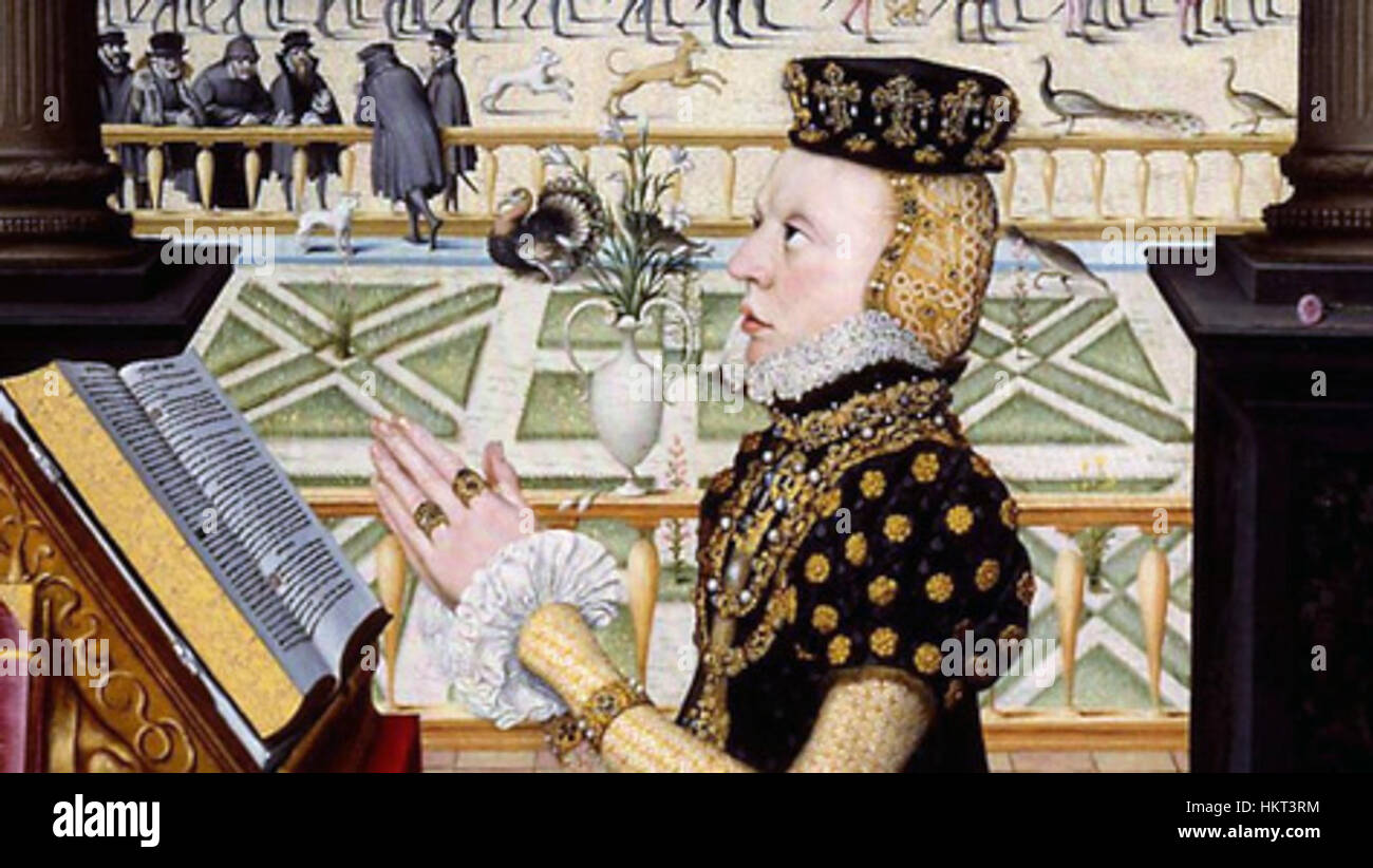 This detailed portrait of Dorothea von Daenemark, painted by Ludger Tom ...