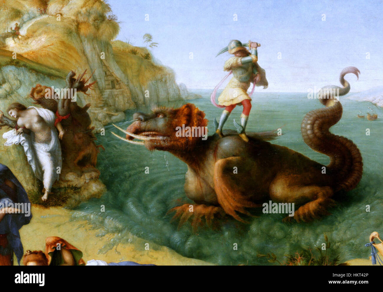 This painting by Piero di Cosimo, titled *Andromeda Perseo ...