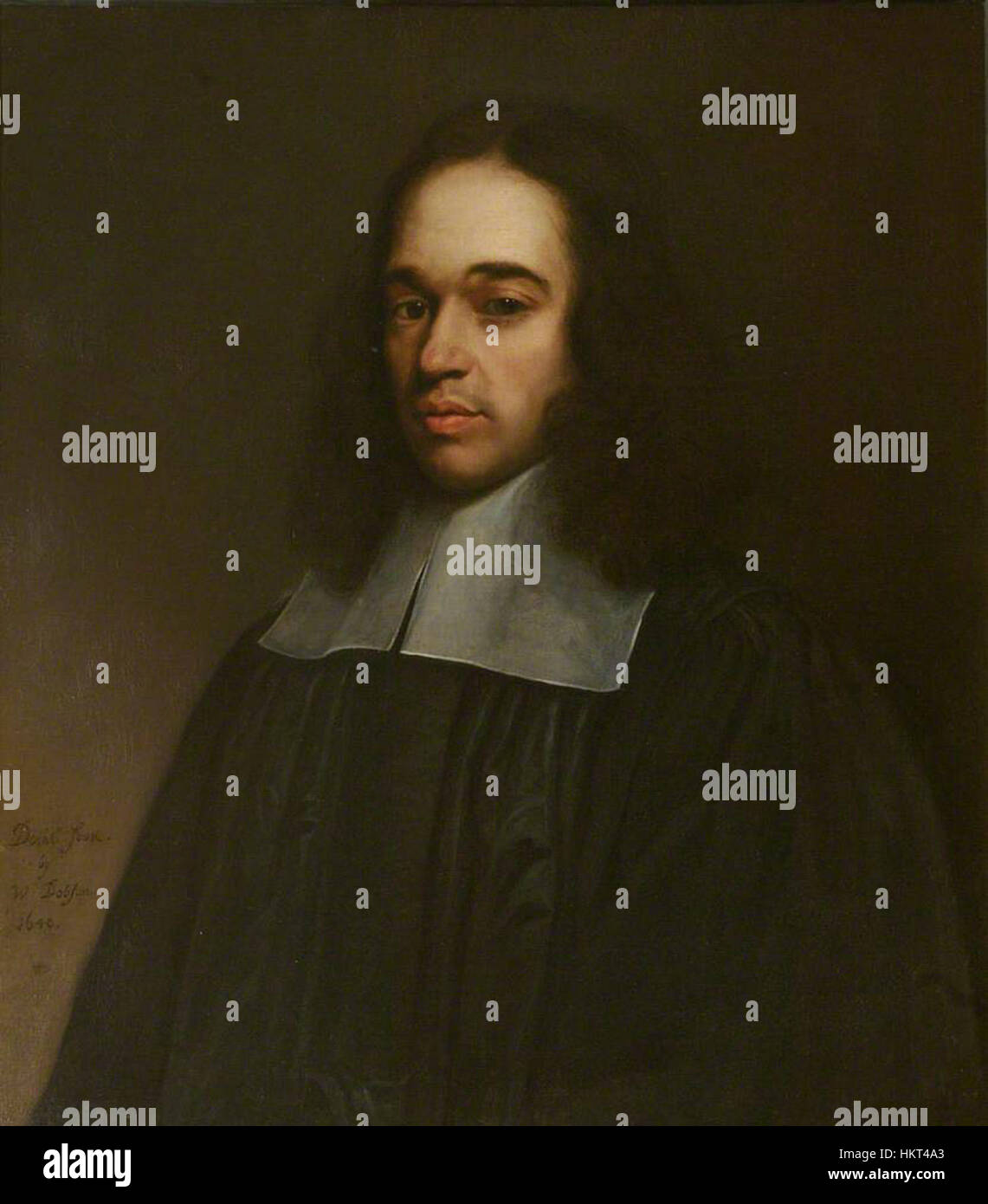 This portrait by William Dobson features Dr. Robert South, capturing ...