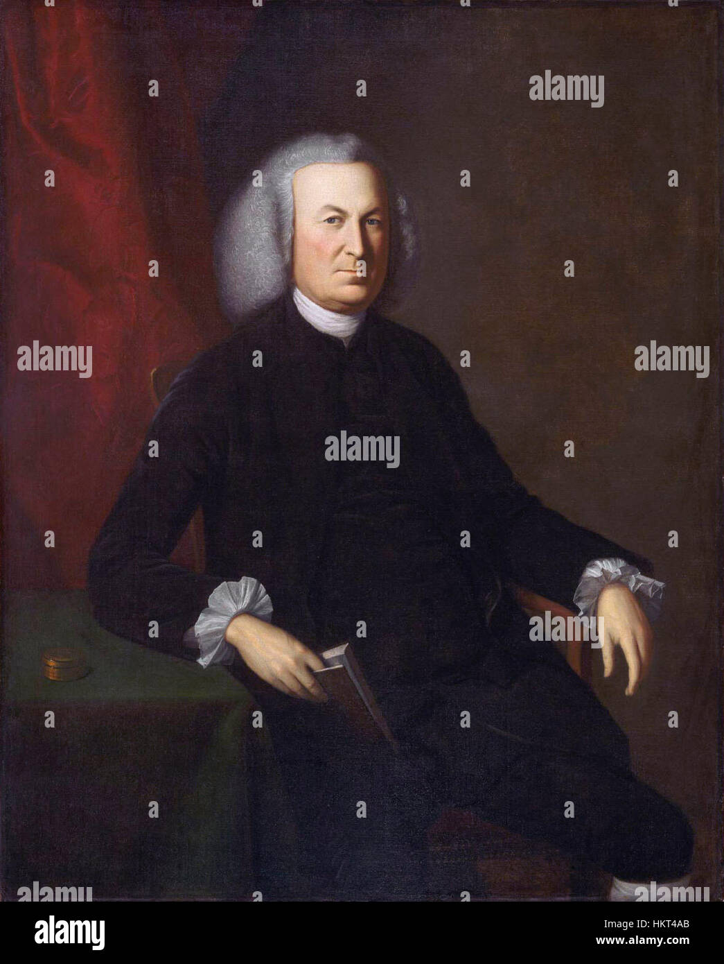 This portrait of Dr. Thomas Cadwalader by Charles Willson Peale ...