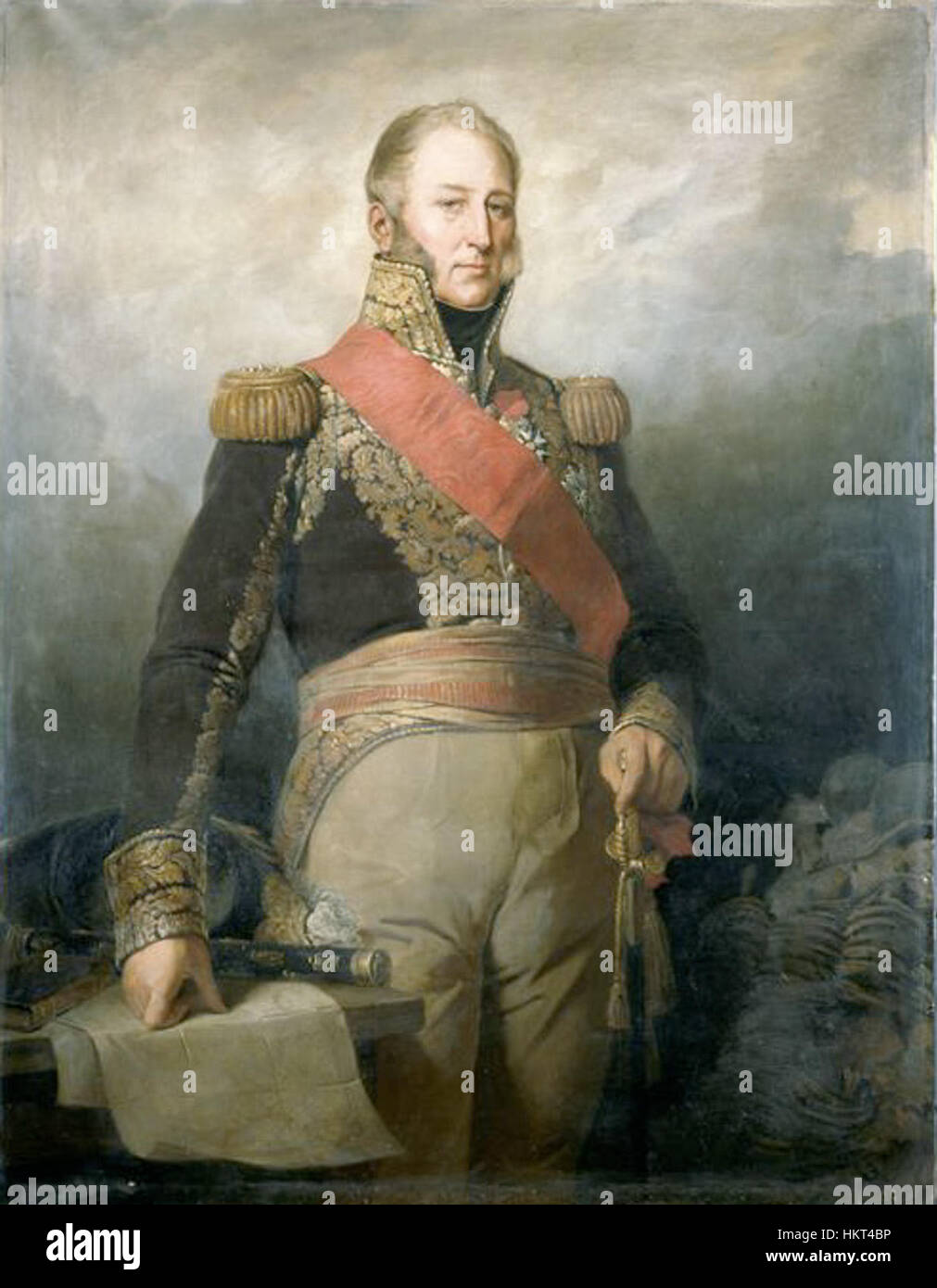 This portrait by Dubufe features Marshal Mortier, a prominent French ...