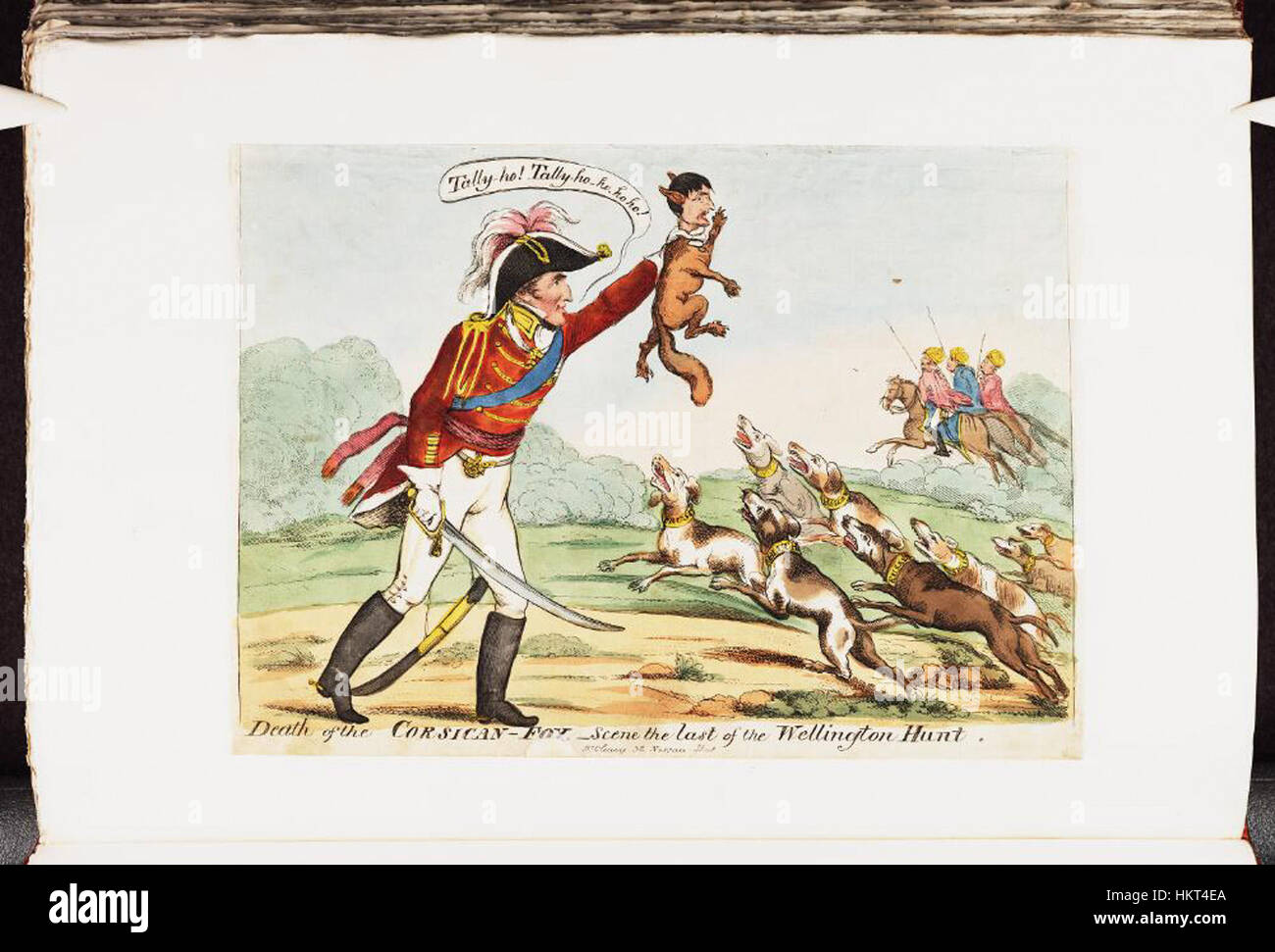 'Death of the Corsicanfox' depicts the final scene of the Wellington ...