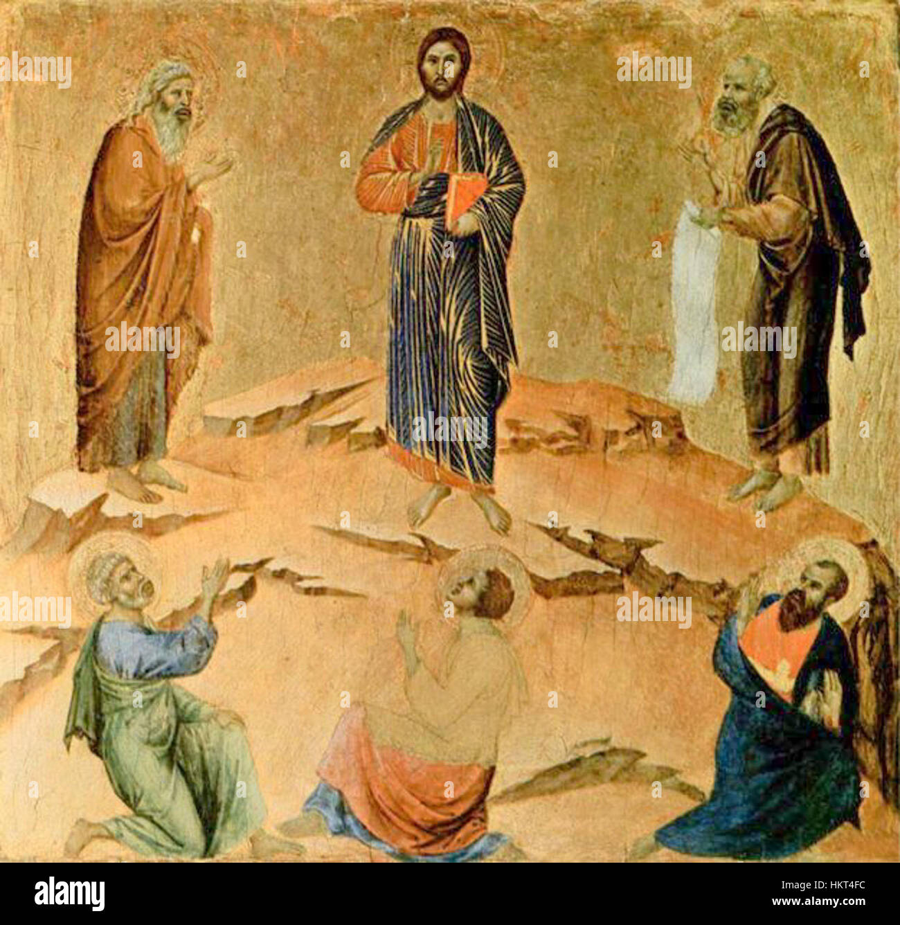 Duccio di Buoninsegna’s painting, a prime example of early Renaissance ...