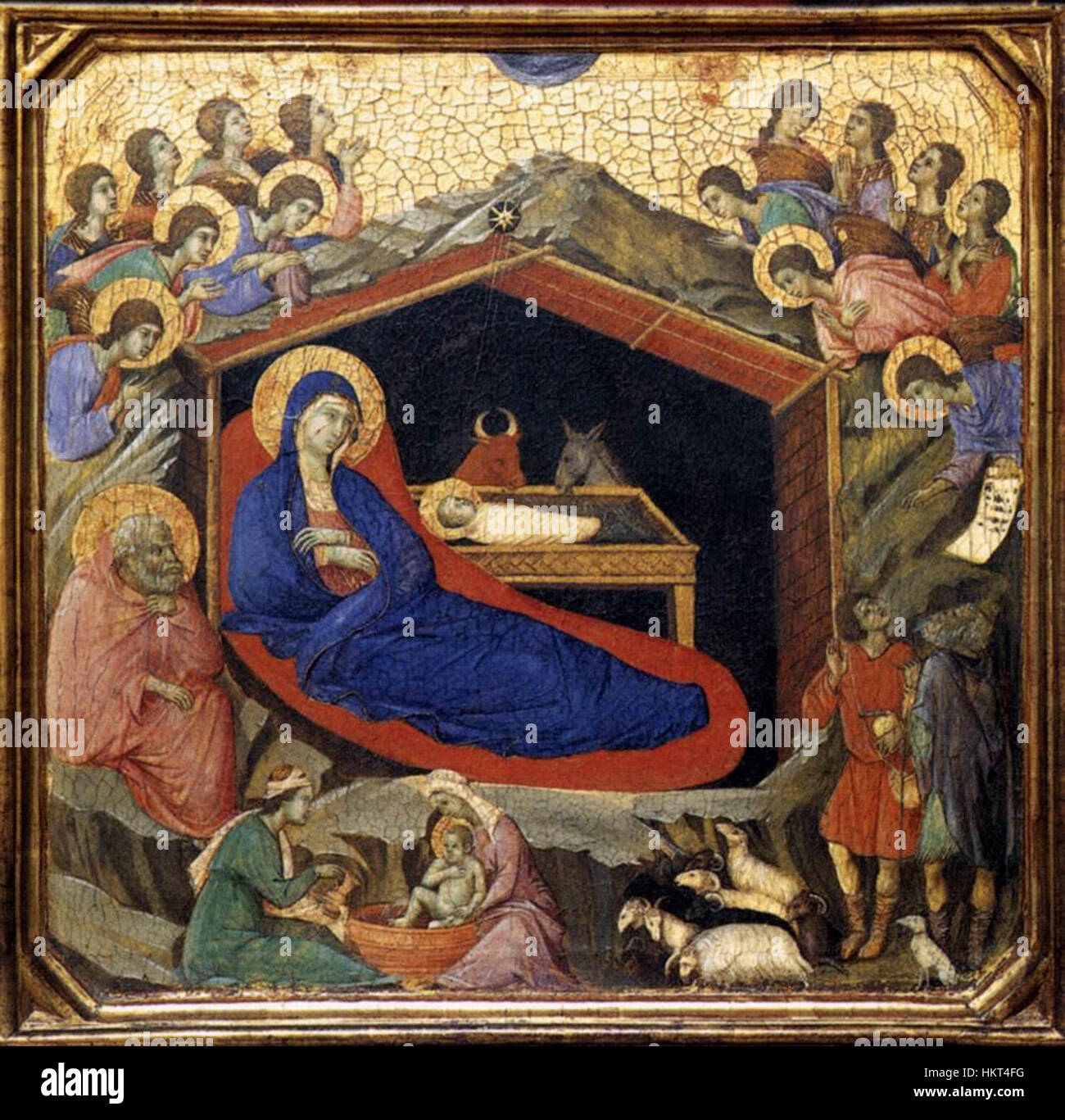 Duccio di Buoninsegna's 'Nativity' painting showcases the biblical ...