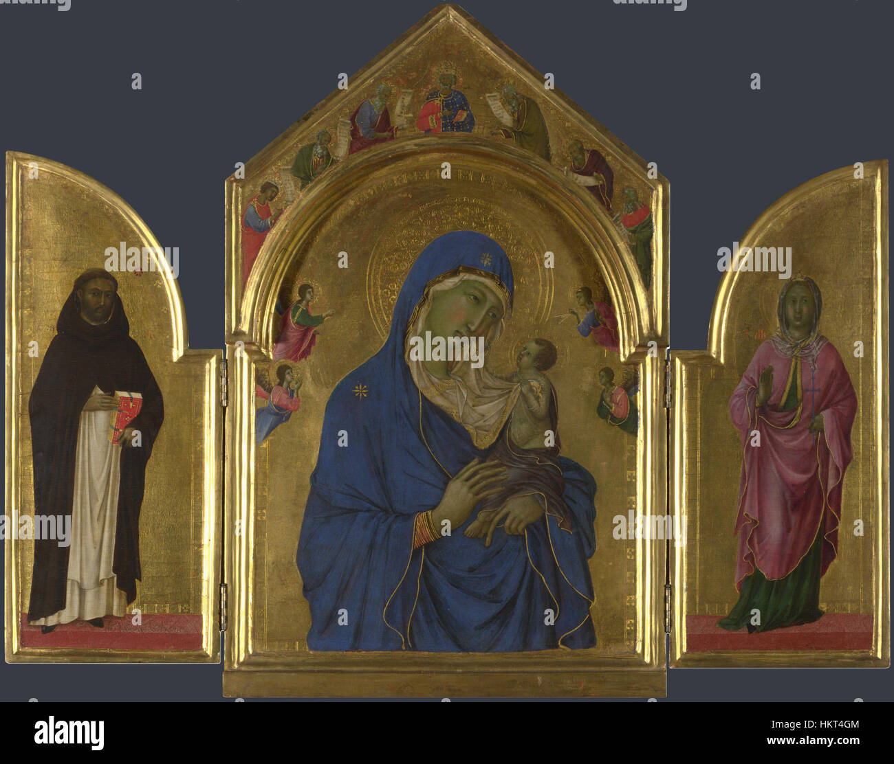Duccioâ€™s London triptych is a significant example of medieval art ...