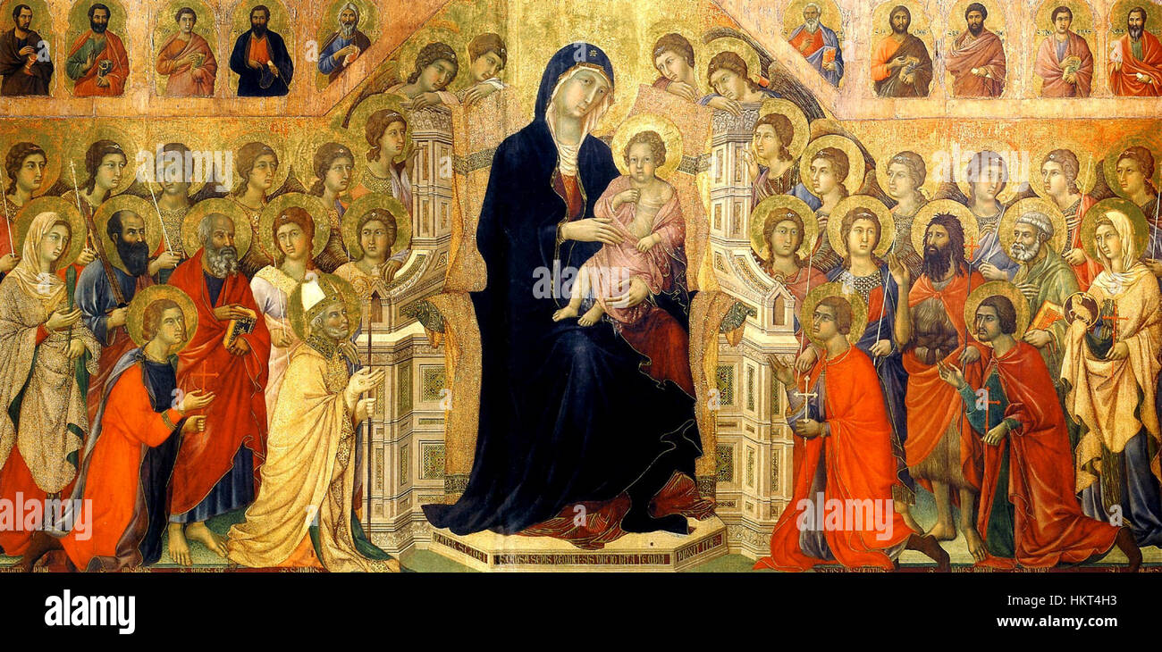 Duccio di Guevara’s 'Maesta' from 1021 is an iconic piece of Italian ...