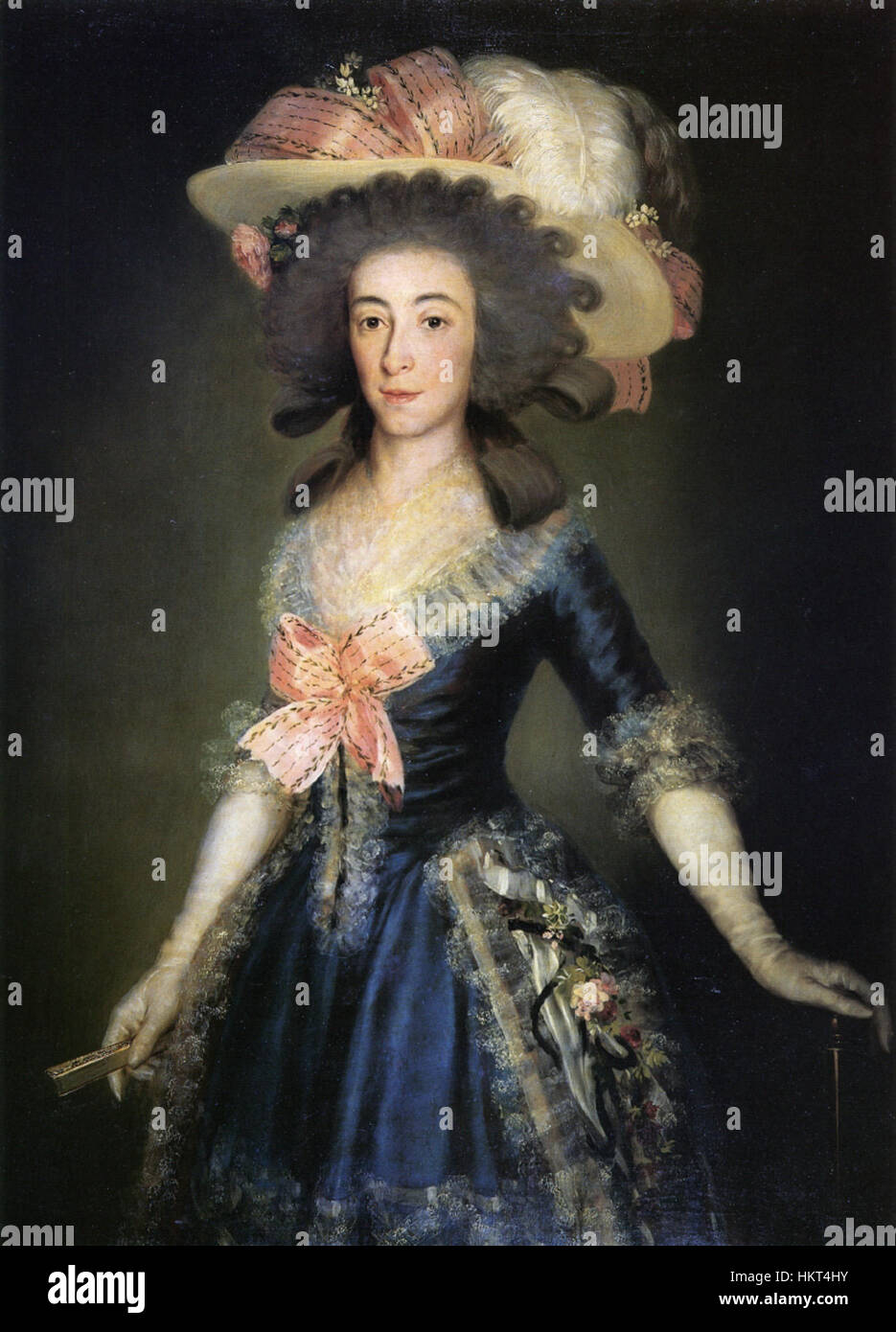 Francisco Goyaâ€™s portrait of the Duchess Countess of Benavente ...