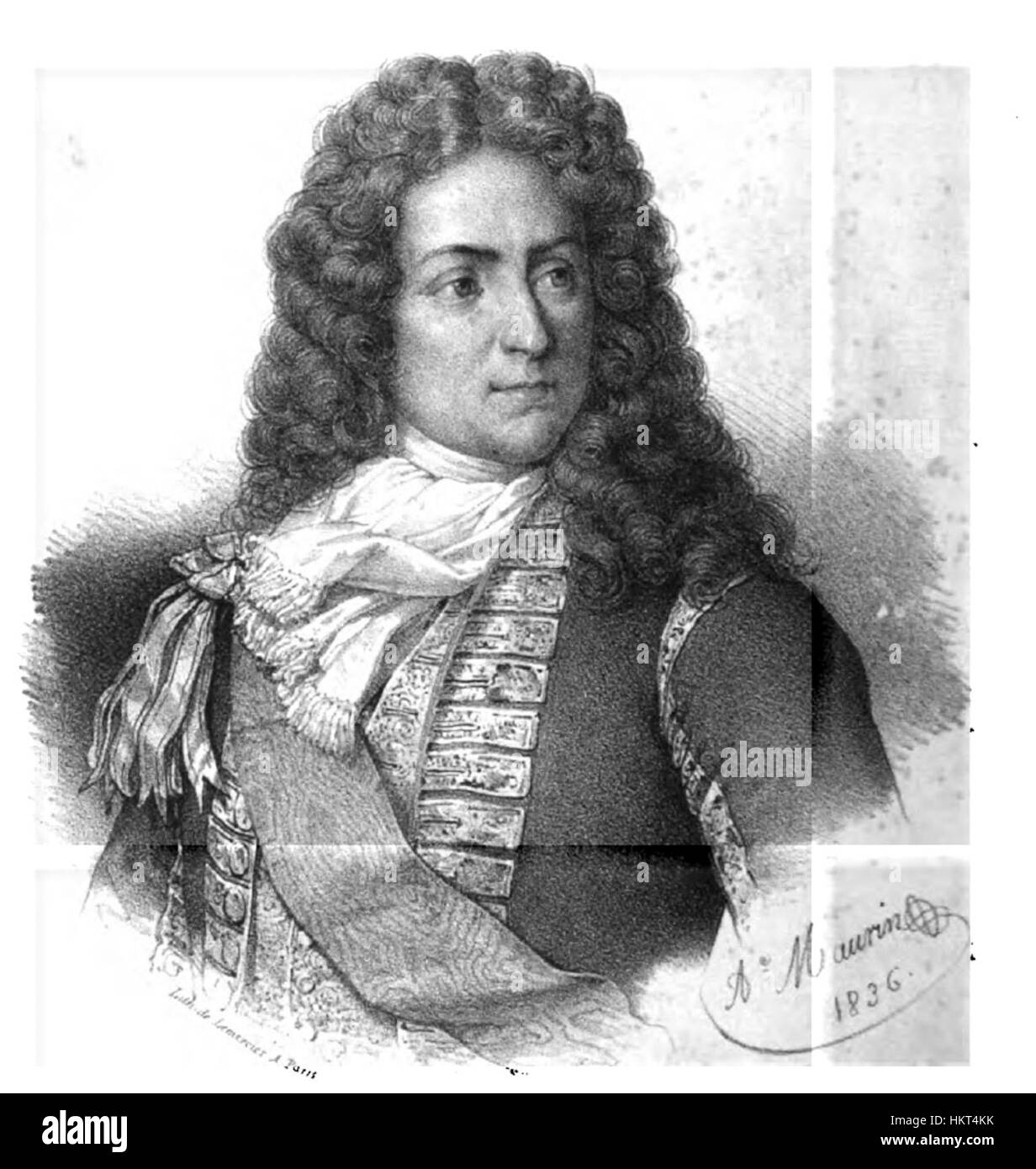 The portrait of Duguay-Trouin by Antoine Maurin showcases a prominent ...