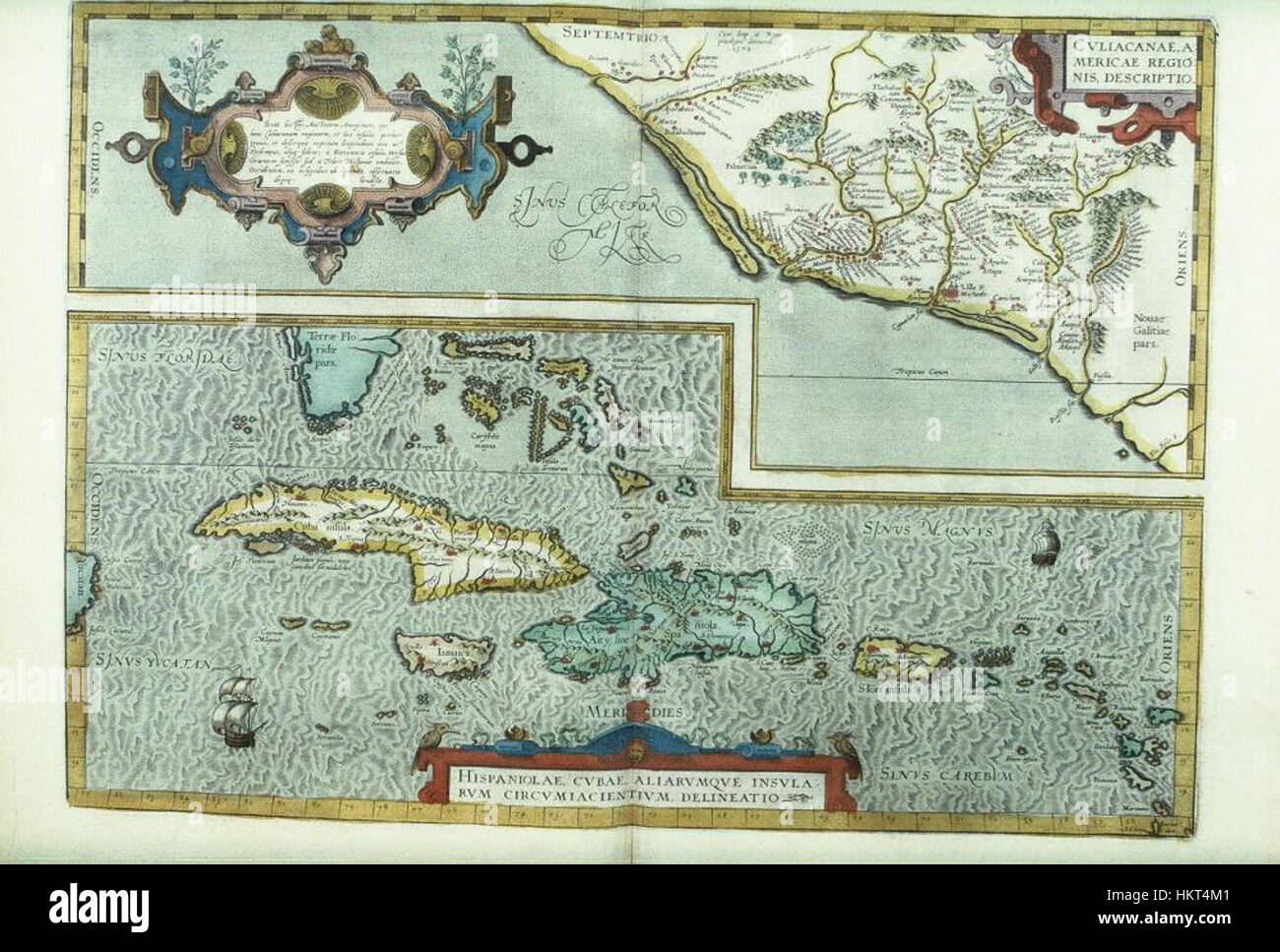 Hispaniola map historical hi-res stock photography and images - Alamy