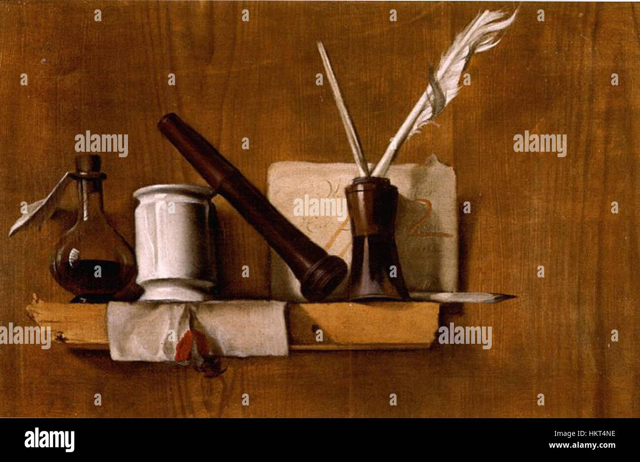 A trompe l'oeil painting by Dullaert, showcasing a mastery of ...