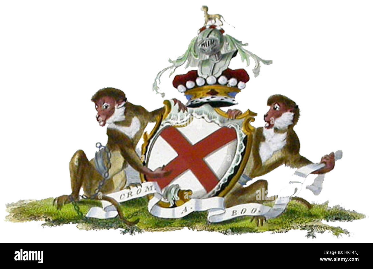 The coat of arms of the Duke of Leinster represents the noble heritage ...