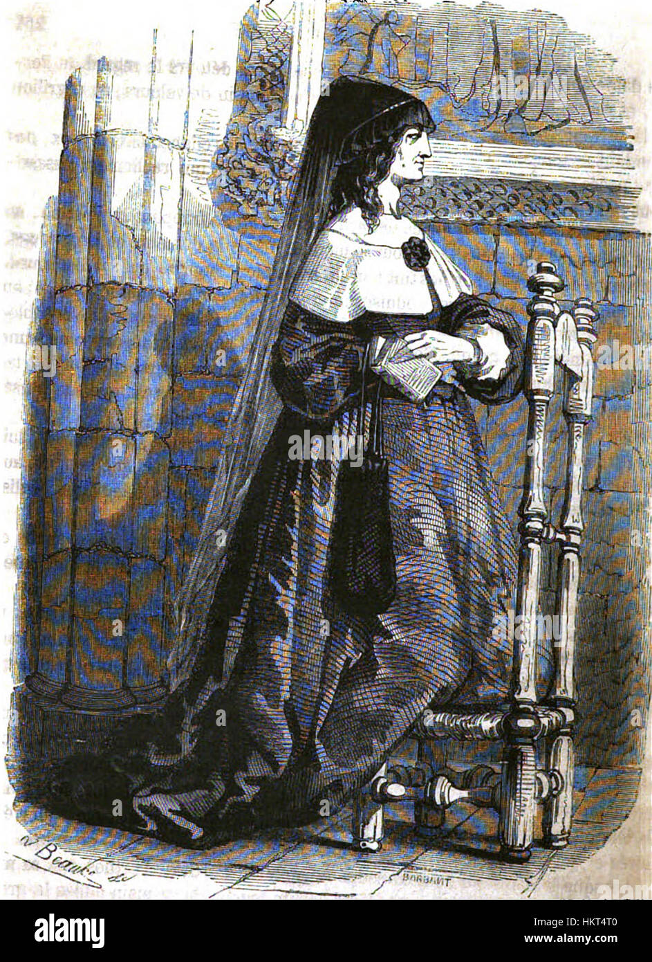 A page from the 1849 edition of Alexandre Dumas' 'Les Trois ...