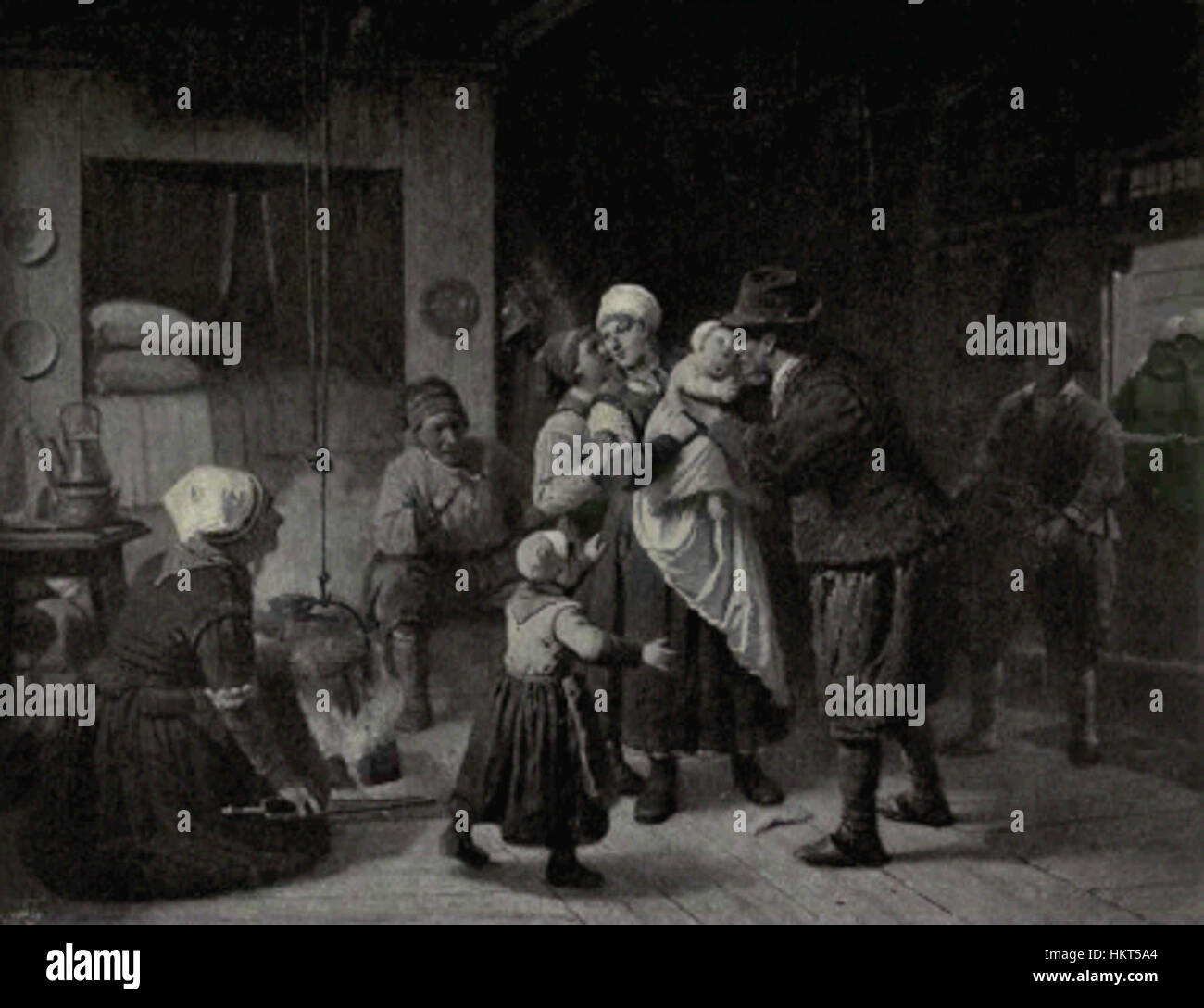 Greive’s 19th-century Dutch painting ‘The Return from the Herring ...
