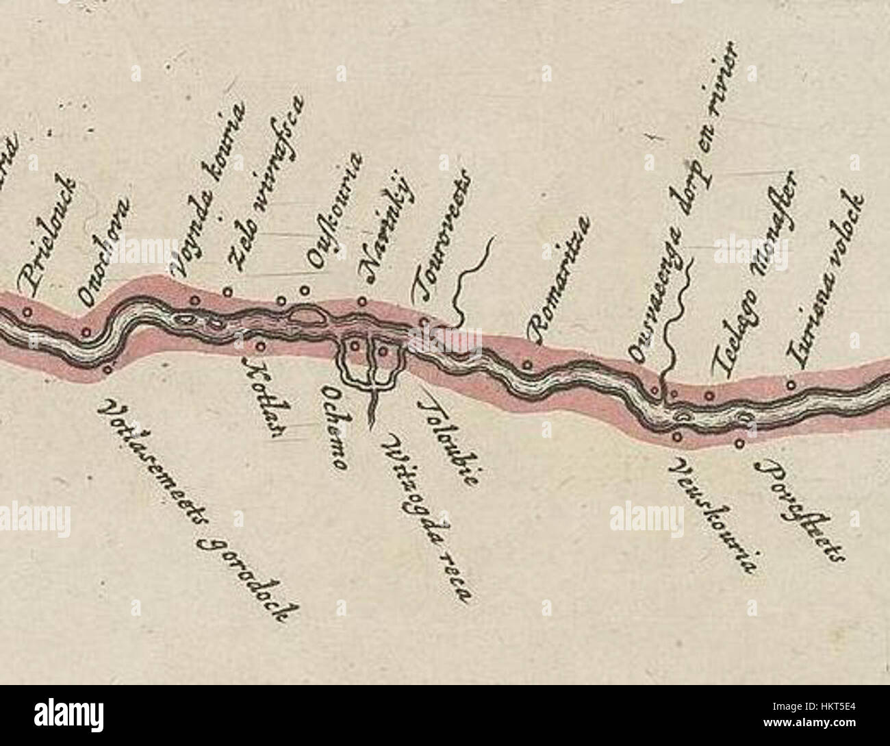 'Dwina Fluvius' is a historical map from Amsterdam dated 1700, created ...