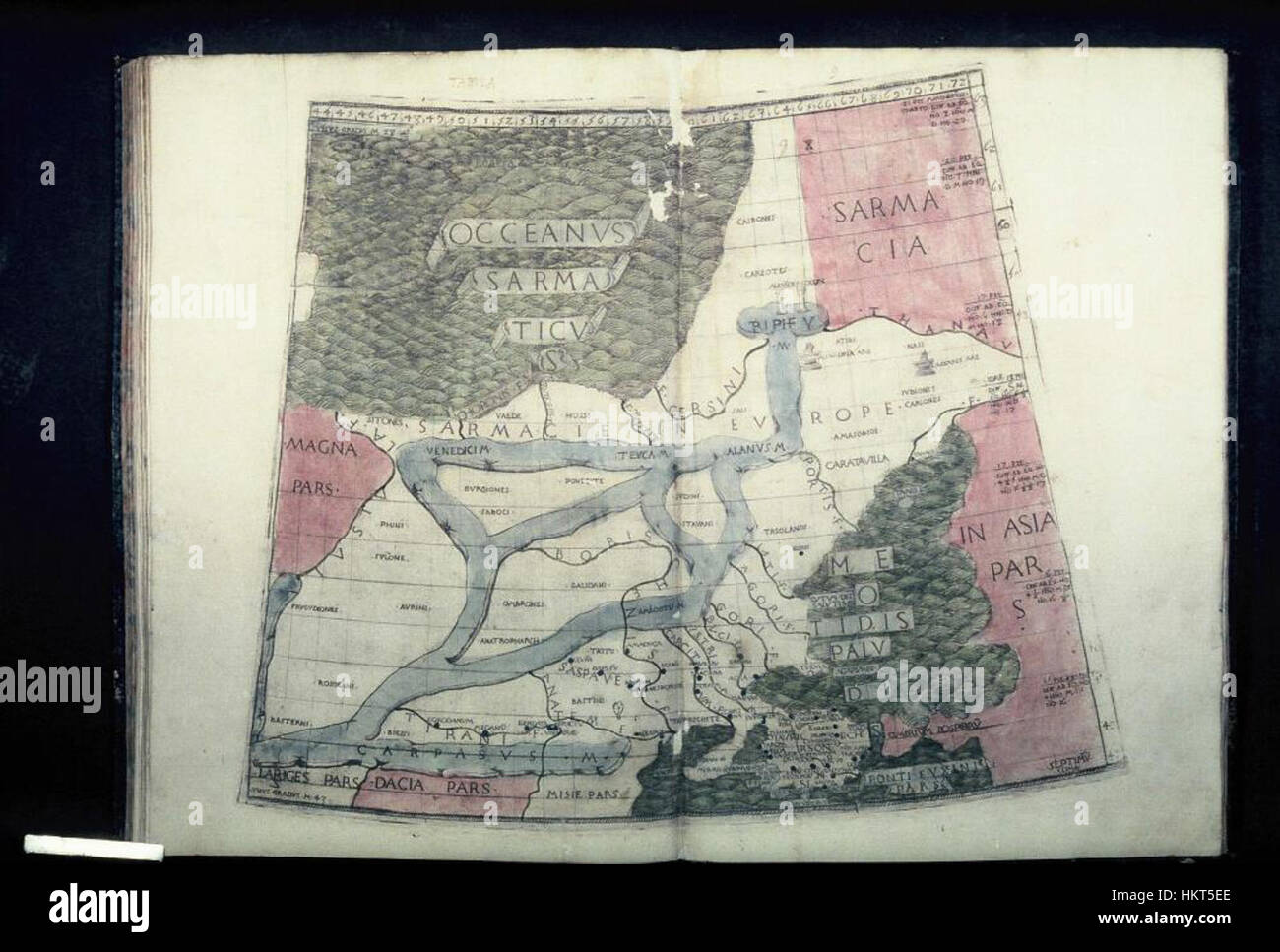 This artwork depicts a historical map or representation from Eastern ...