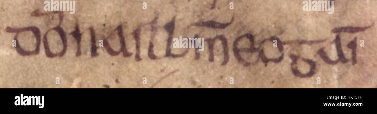 Dyfnwal ab Owain is mentioned in Oxfordâ€™s Bodleian Library manuscript MS Rawlinson B 502 ...