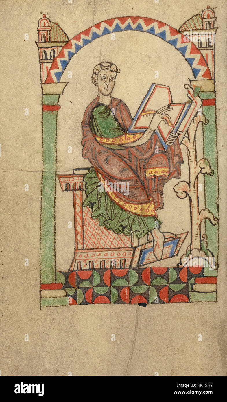 Medieval scholar writing hi-res stock photography and images - Alamy