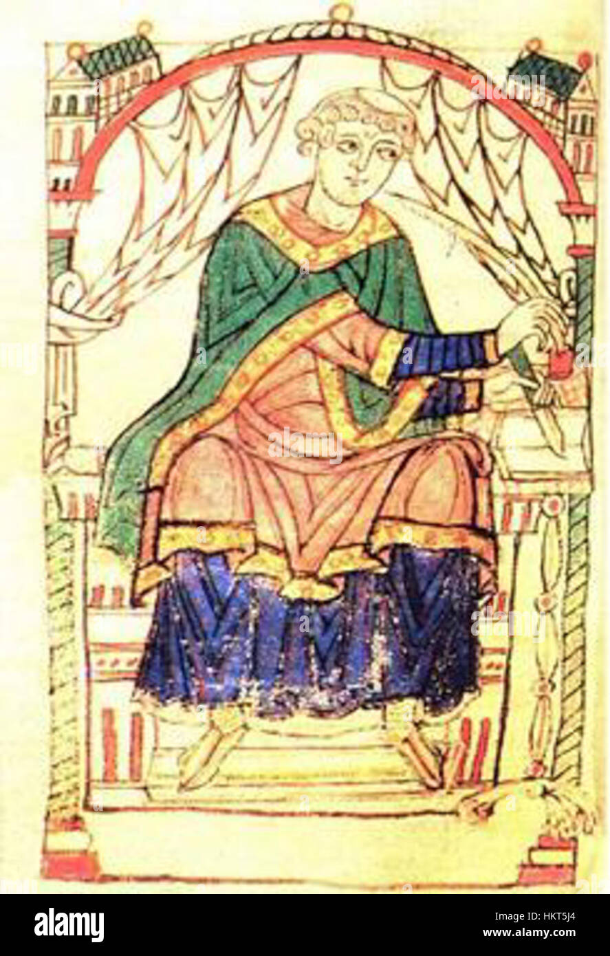 'Eadmer of Canterbury' is an early medieval portrait of the English ...