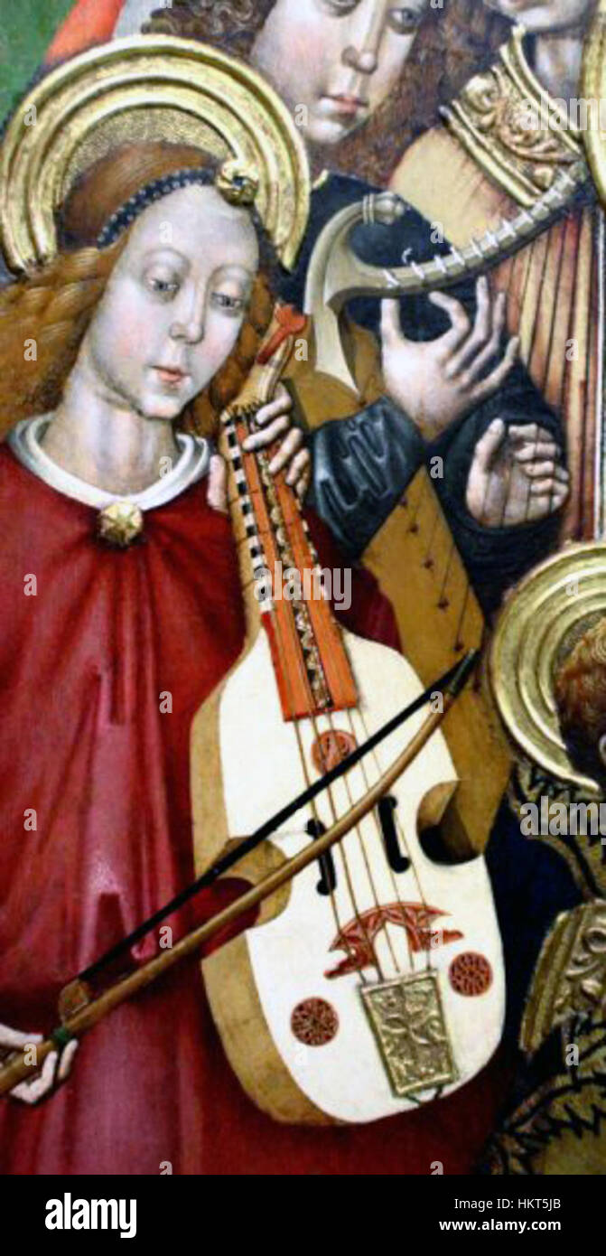 The painting titled â€˜Earliest Violâ€™ showcases the depiction of a ...