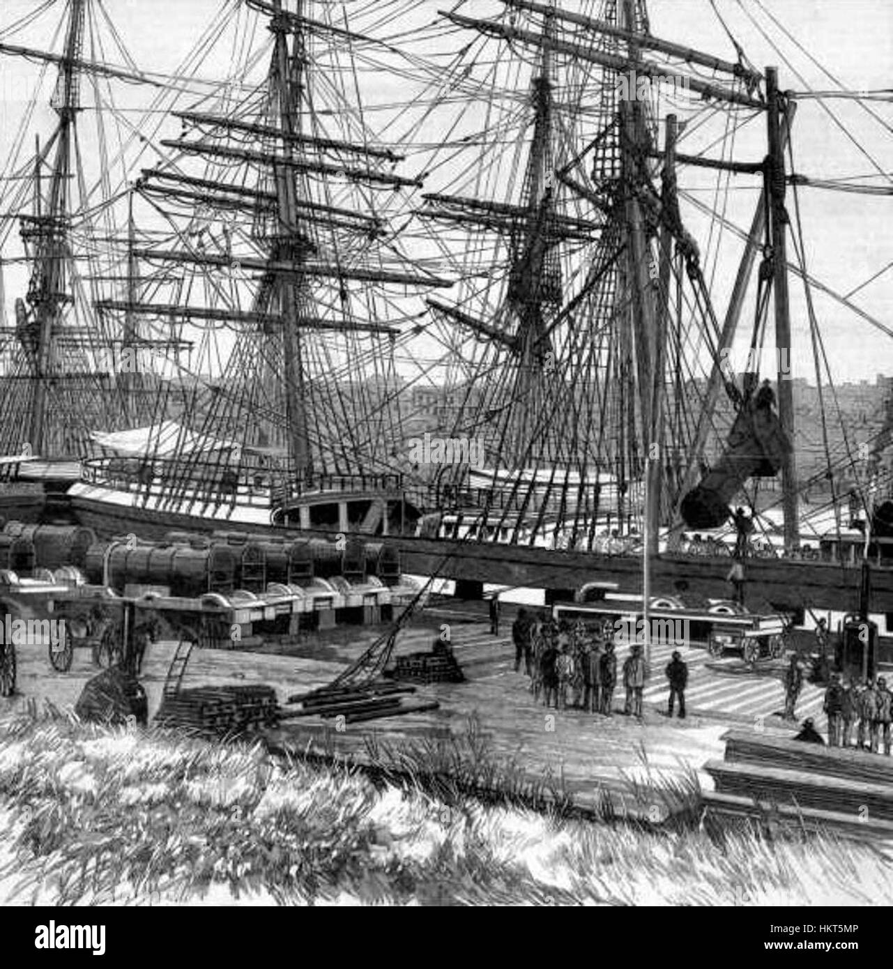 The 'Earl of Zetland' was a British steamship launched in 1875. It was ...