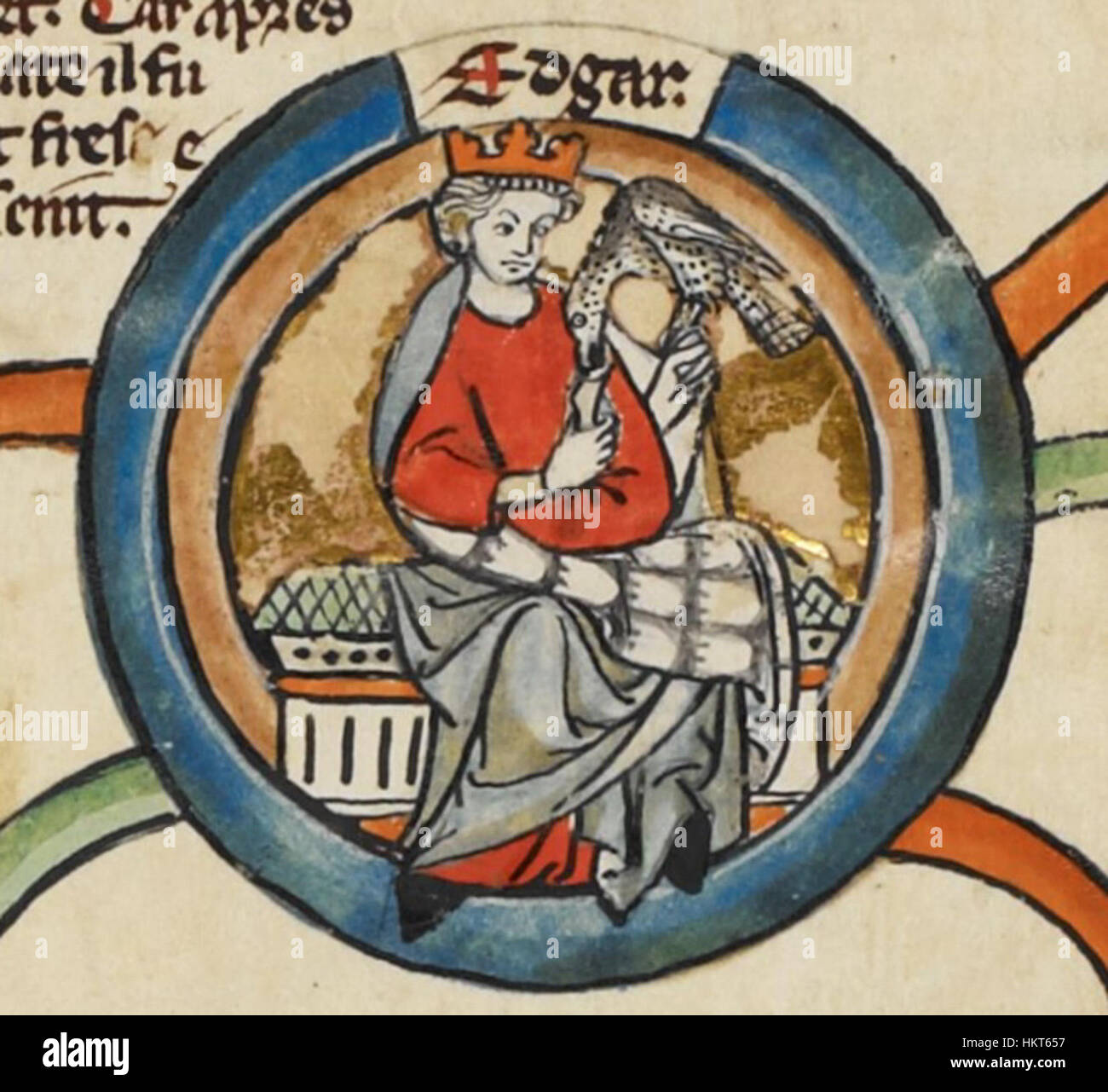 This manuscript, MS Royal 14 B VI, is a medieval text known for its ...