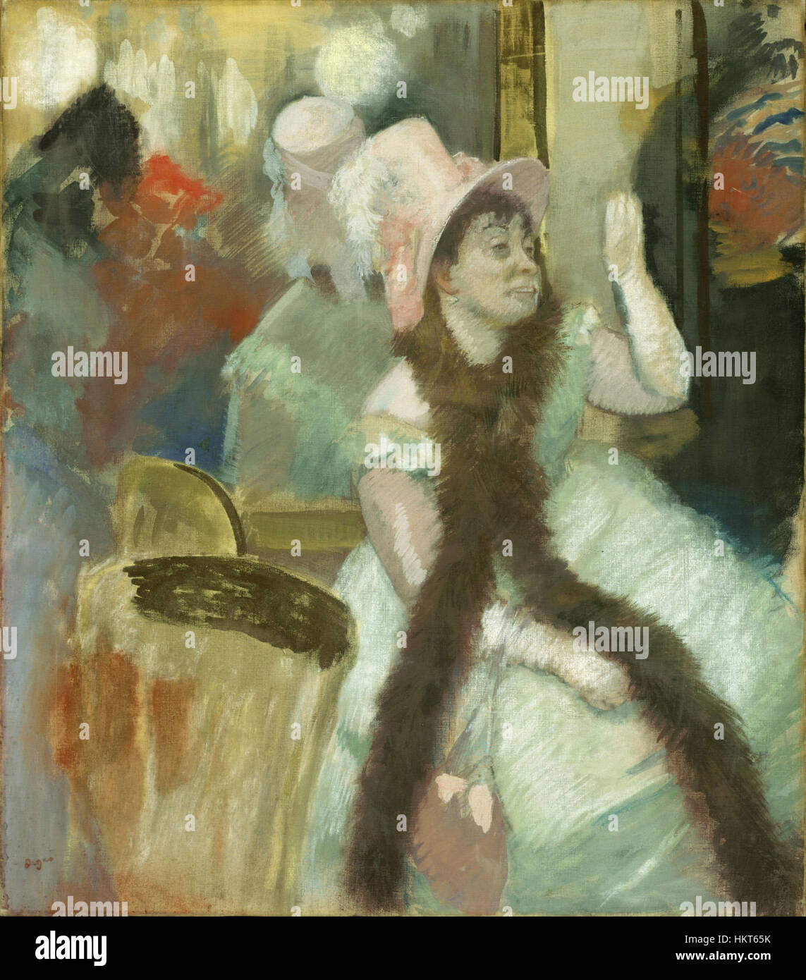 Edgar Degas' *Portrait After a Costume Ball* captures the intimate ...