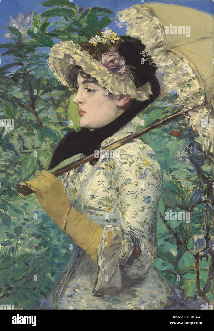 'Le Printemps' is a painting by Edouard Manet, a notable work of 19th ...
