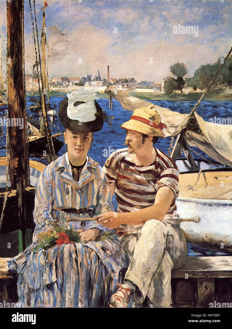 This work by Édouard Manet, a leading figure of the French ...