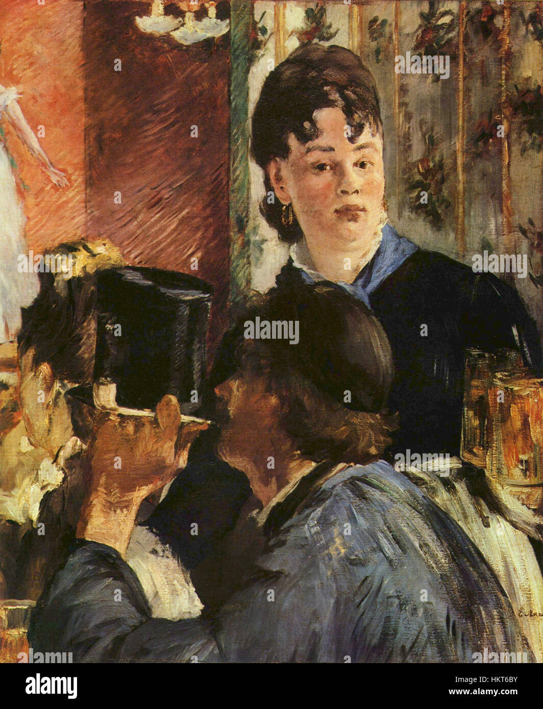 This artwork by Edouard Manet is a notable example of his distinctive ...