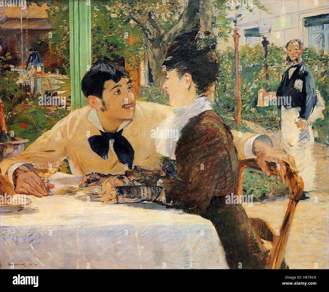 Edouard Manet's painting '031' captures a moment in 19th-century ...