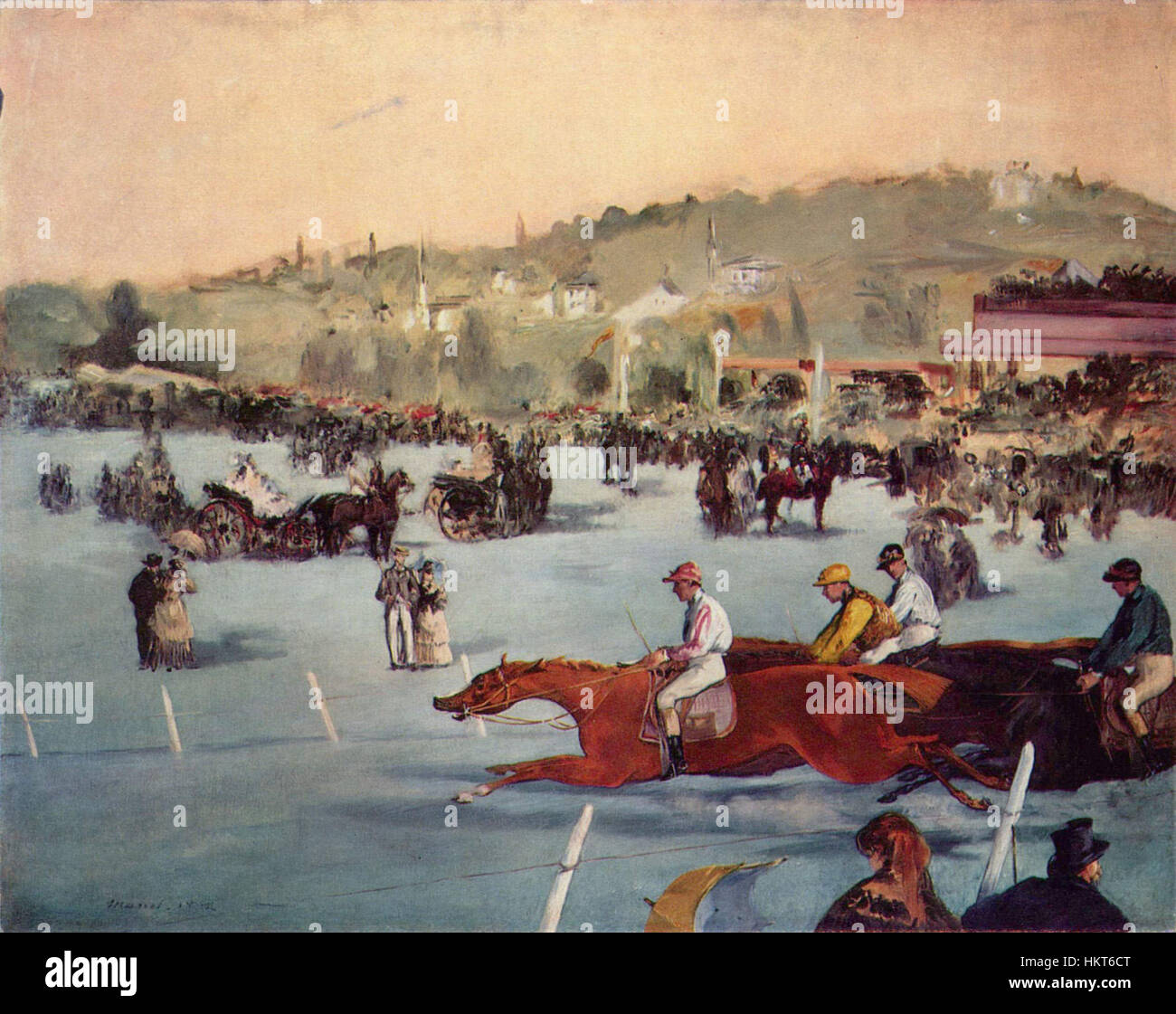 This artwork by Edouard Manet represents a key moment in 19th-century ...