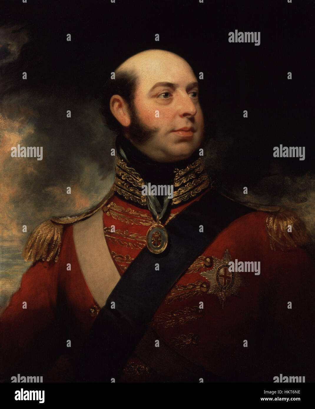 This portrait by Sir William Beechey depicts Edward, Duke of Kent and ...