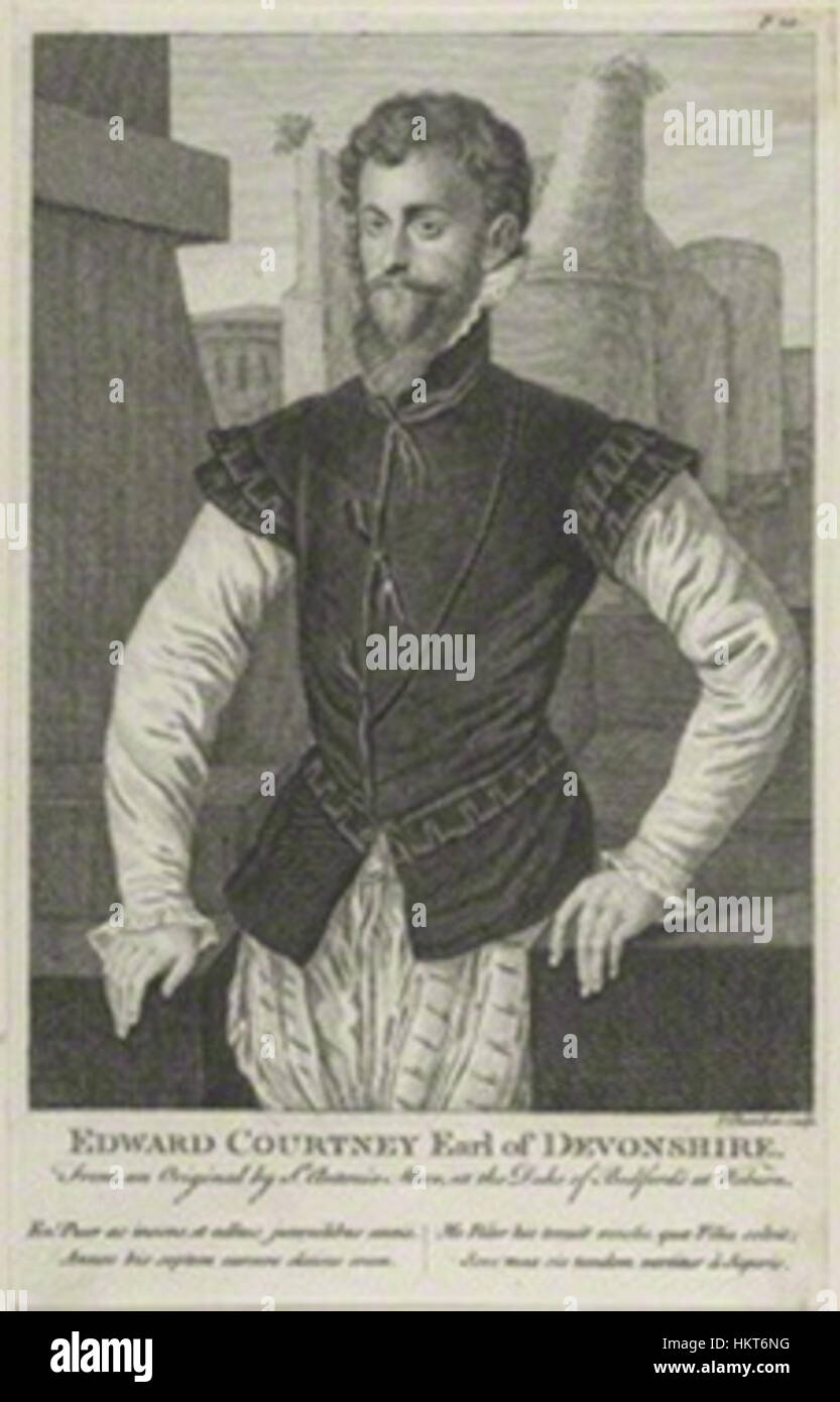 This 1762 portrait by Thomas Chambers depicts Edward Courtenay, the 1st ...