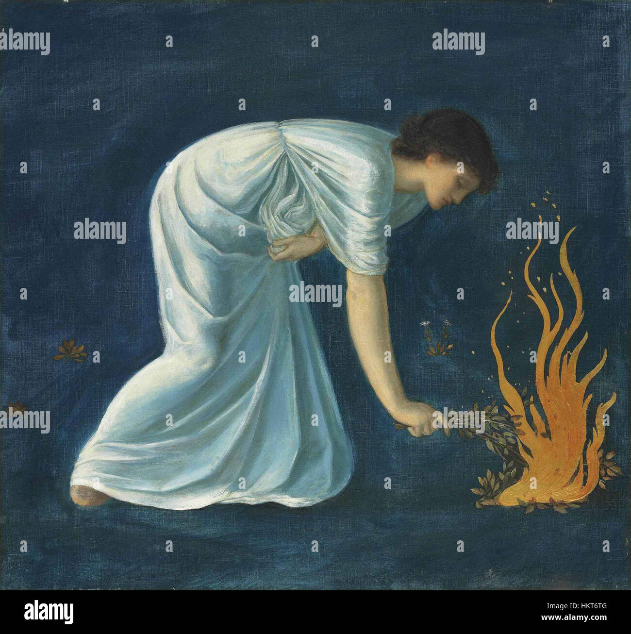 'Hero' by Edward Burne-Jones is a fine example of Victorian painting ...