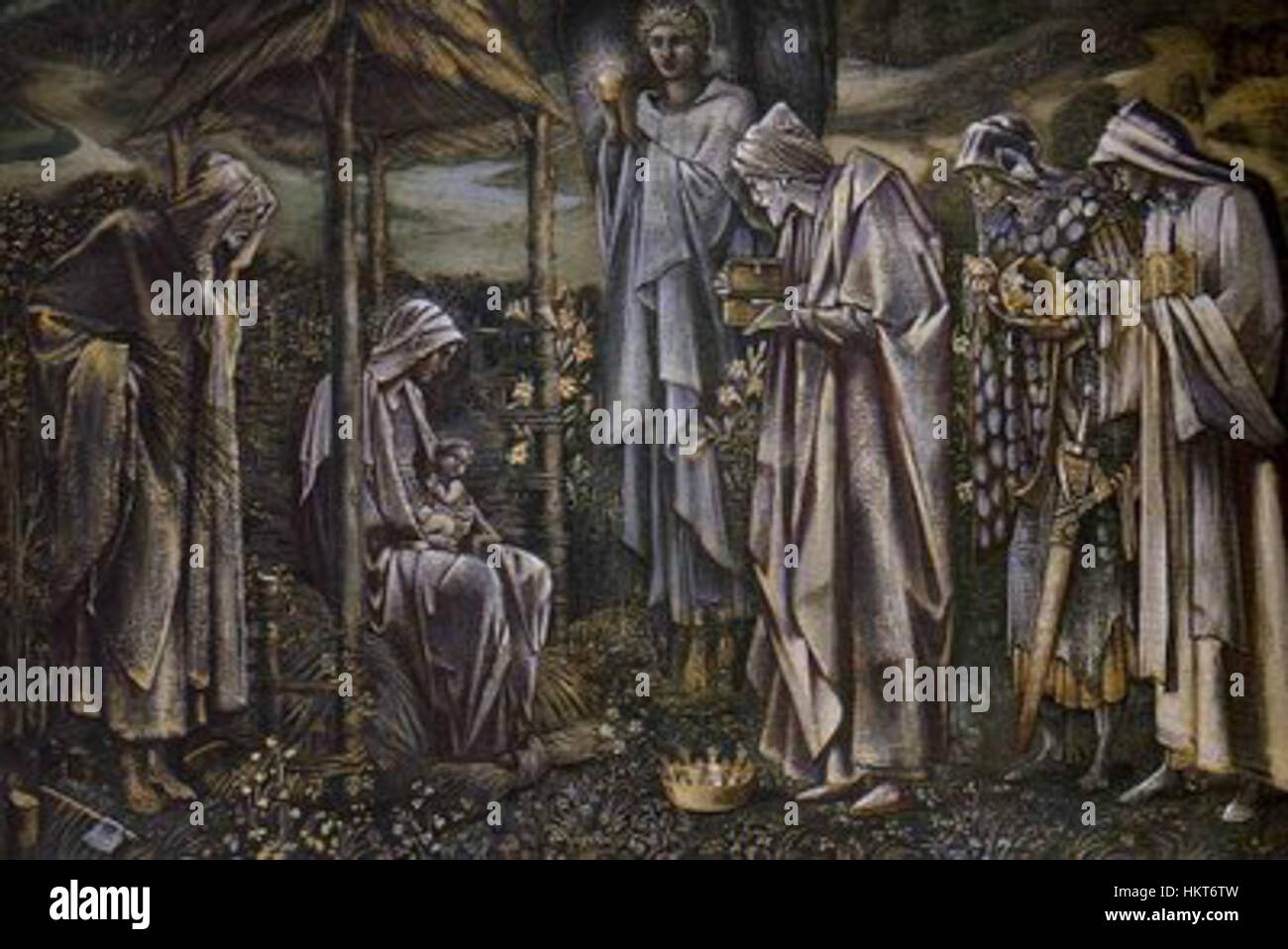 Edward Burne-Jones' 'Star of Bethlehem' from 1887 captures the sacred ...
