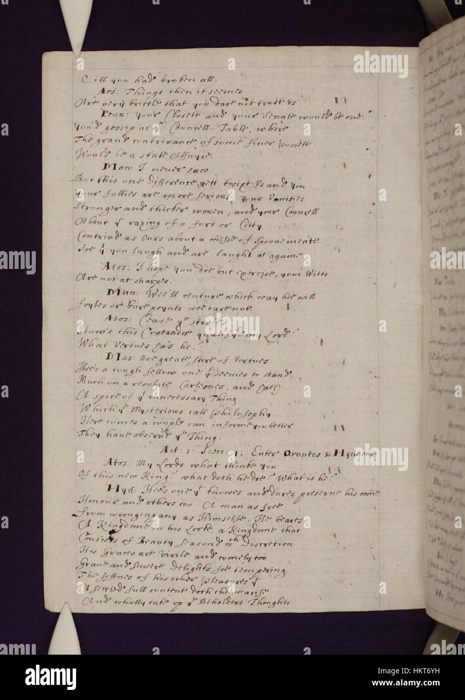 Showcasing historical writing hi-res stock photography and images - Alamy