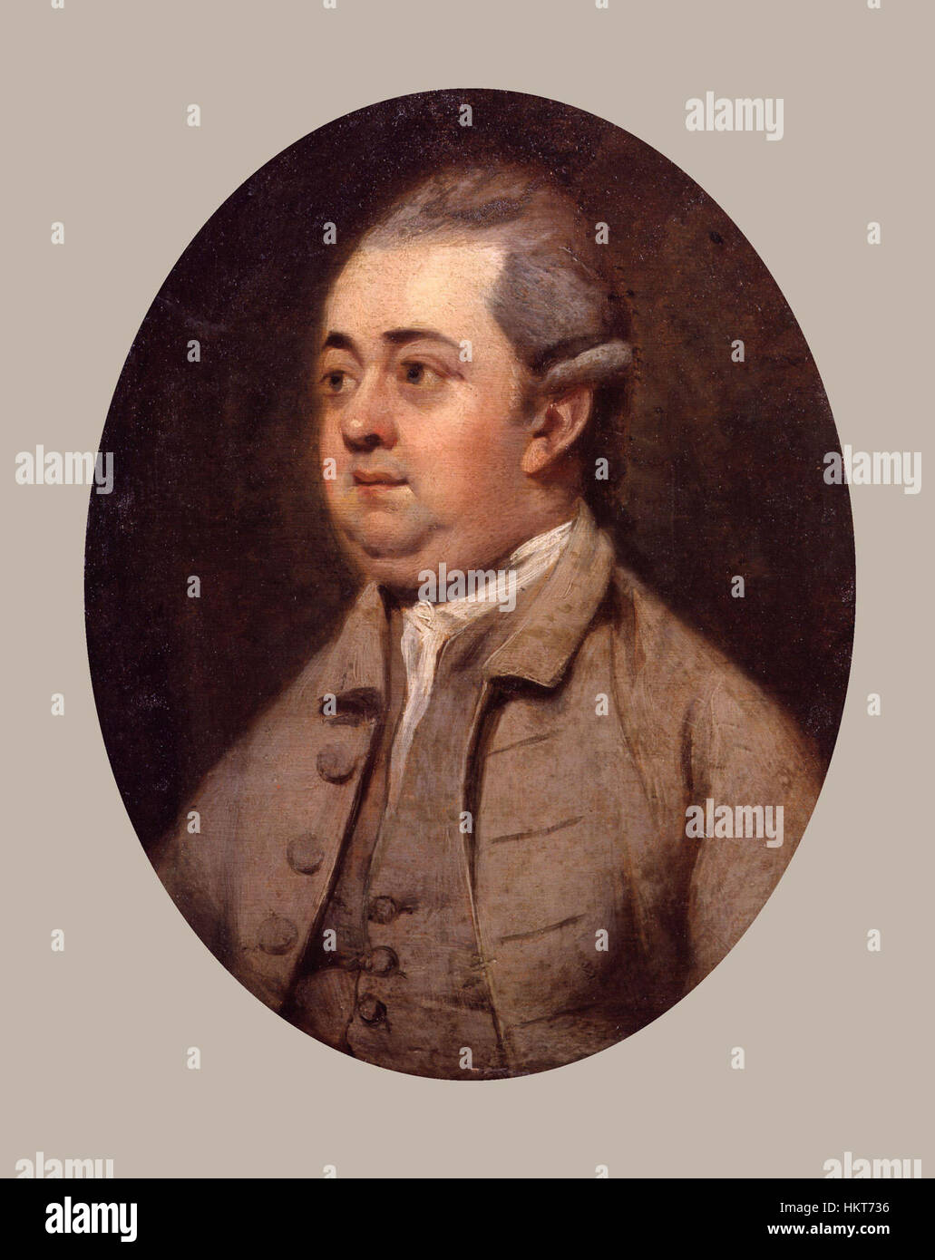 This portrait of Edward Gibbon, painted by Henry Walton, depicts the ...