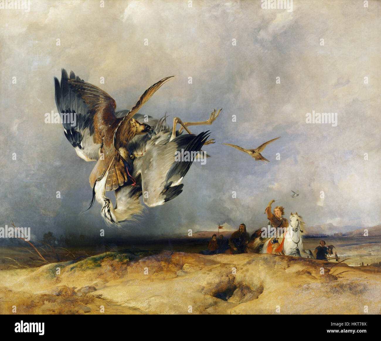 Edwin landseer painting hi-res stock photography and images - Alamy