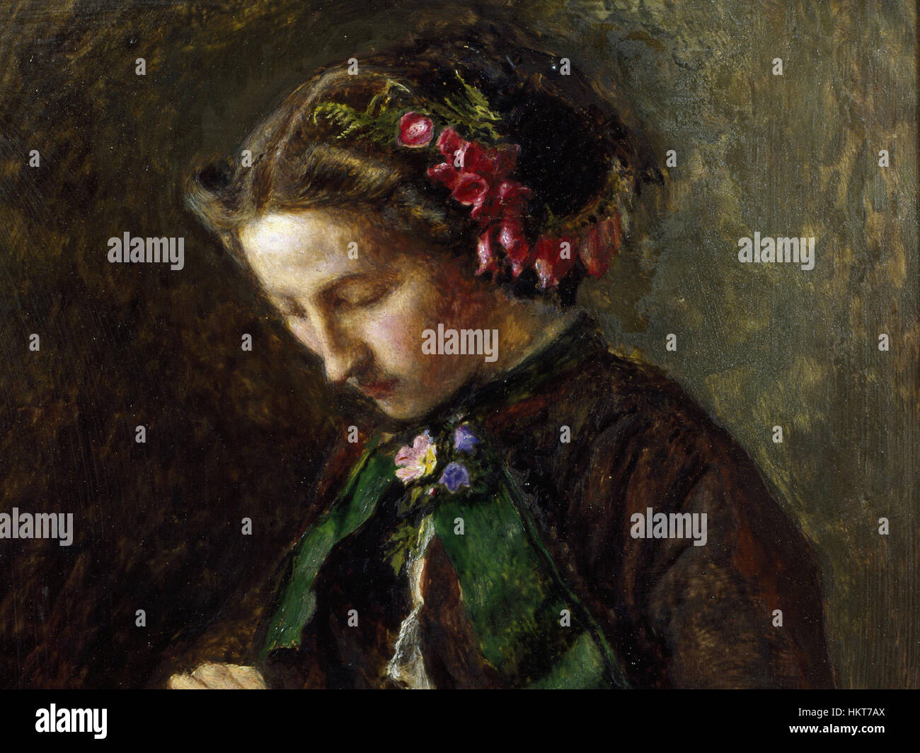 This portrait of Effie Gray by John Everett Millais, painted in 1853 ...