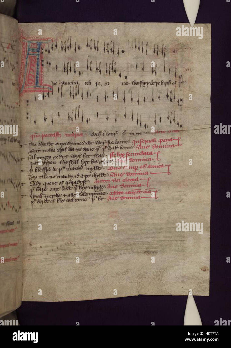 This manuscript, housed in the Bodleian Libraries, contains five ...