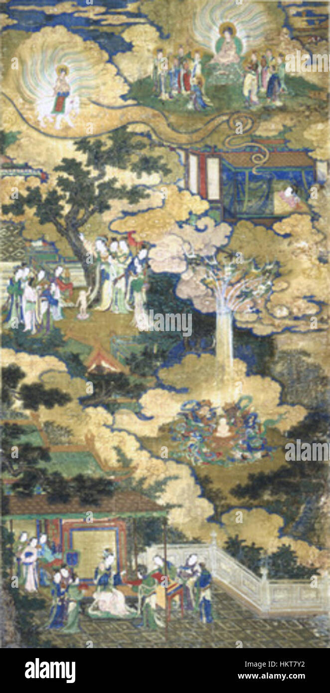 A work of art depicting eight aspects of Shaka, created by an artist in ...