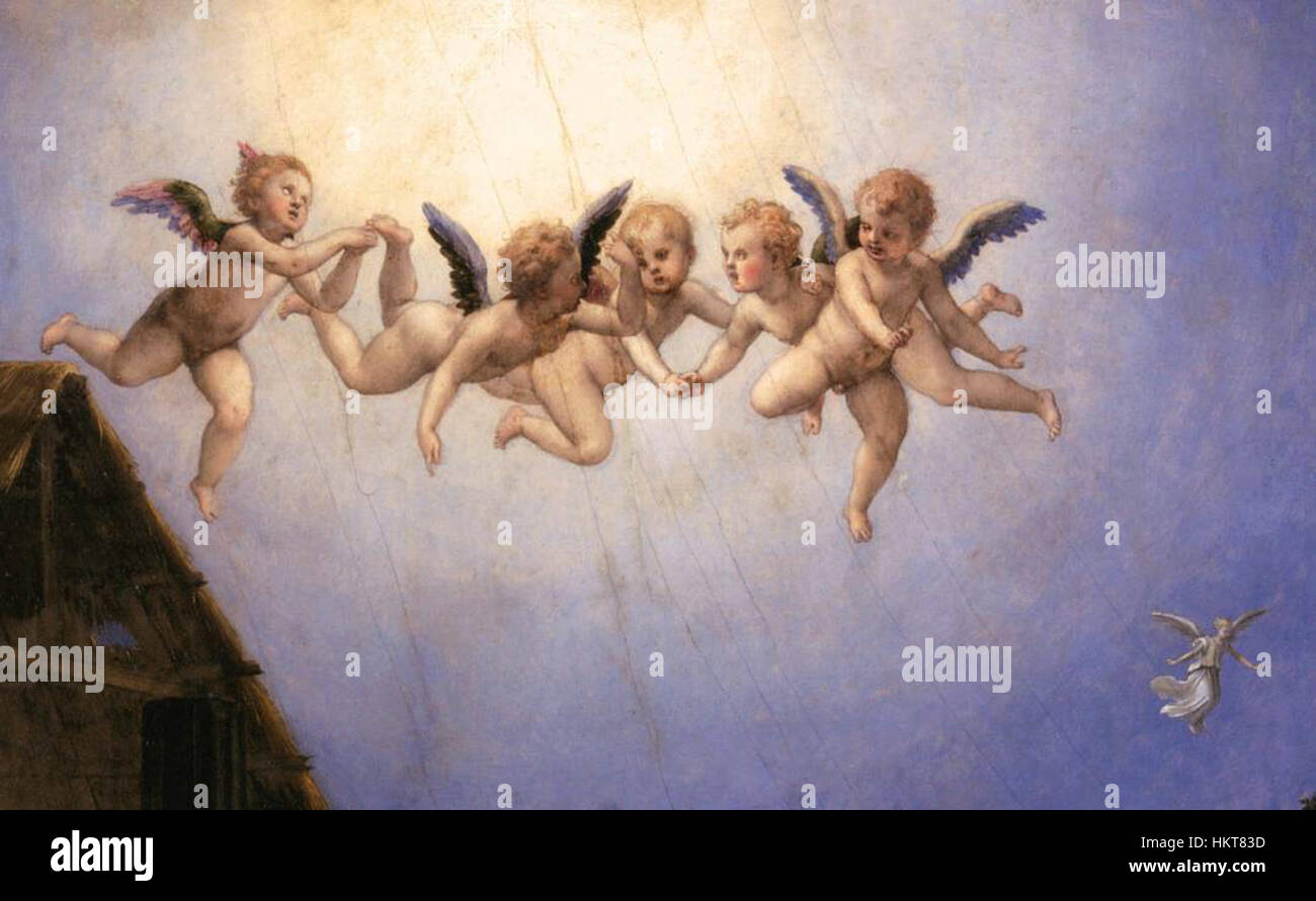 This detail from Angelo Bronzino's 'Adoration of the Shepherds ...