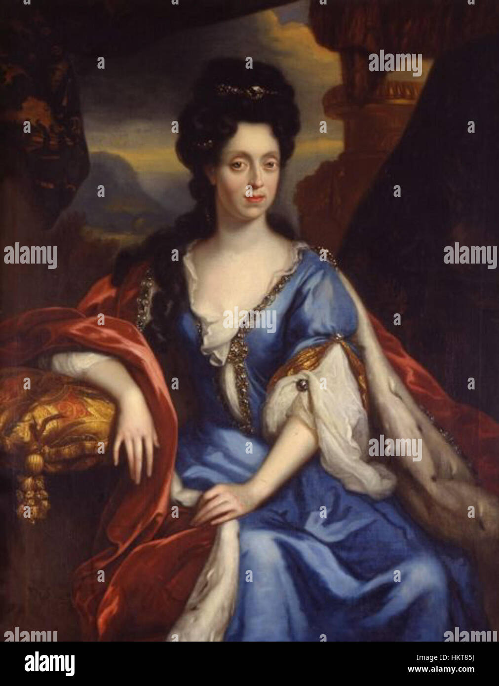 This portrait of Anna Maria Luisa de' Medici captures the Italian ...