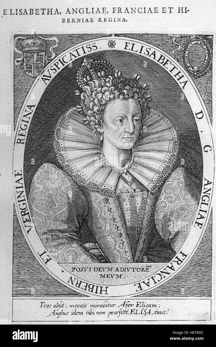 This portrait titled 'Elisabeth I England' by Mateo portrays Queen ...
