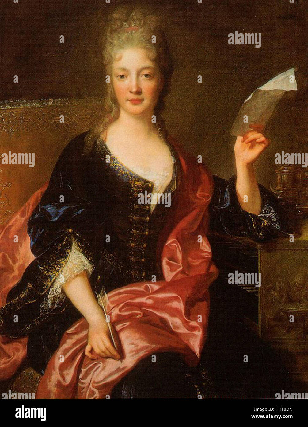 This portrait of *Elisabeth Jacquet de La Guerre*, a French Baroque ...