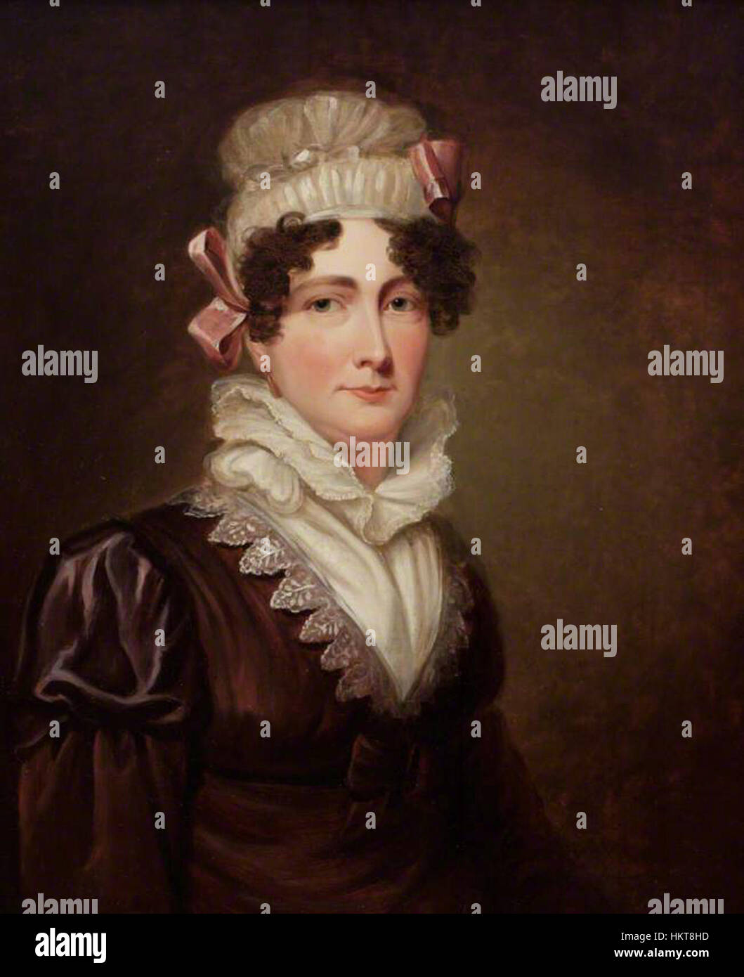 This portrait of Elizabeth, Duchess of Gordon, highlights her ...