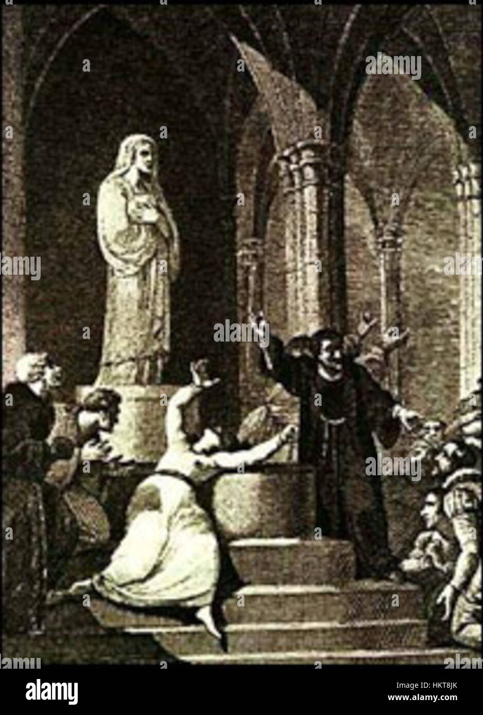 Elizabeth Barton Maid of Kent Stock Photo - Alamy