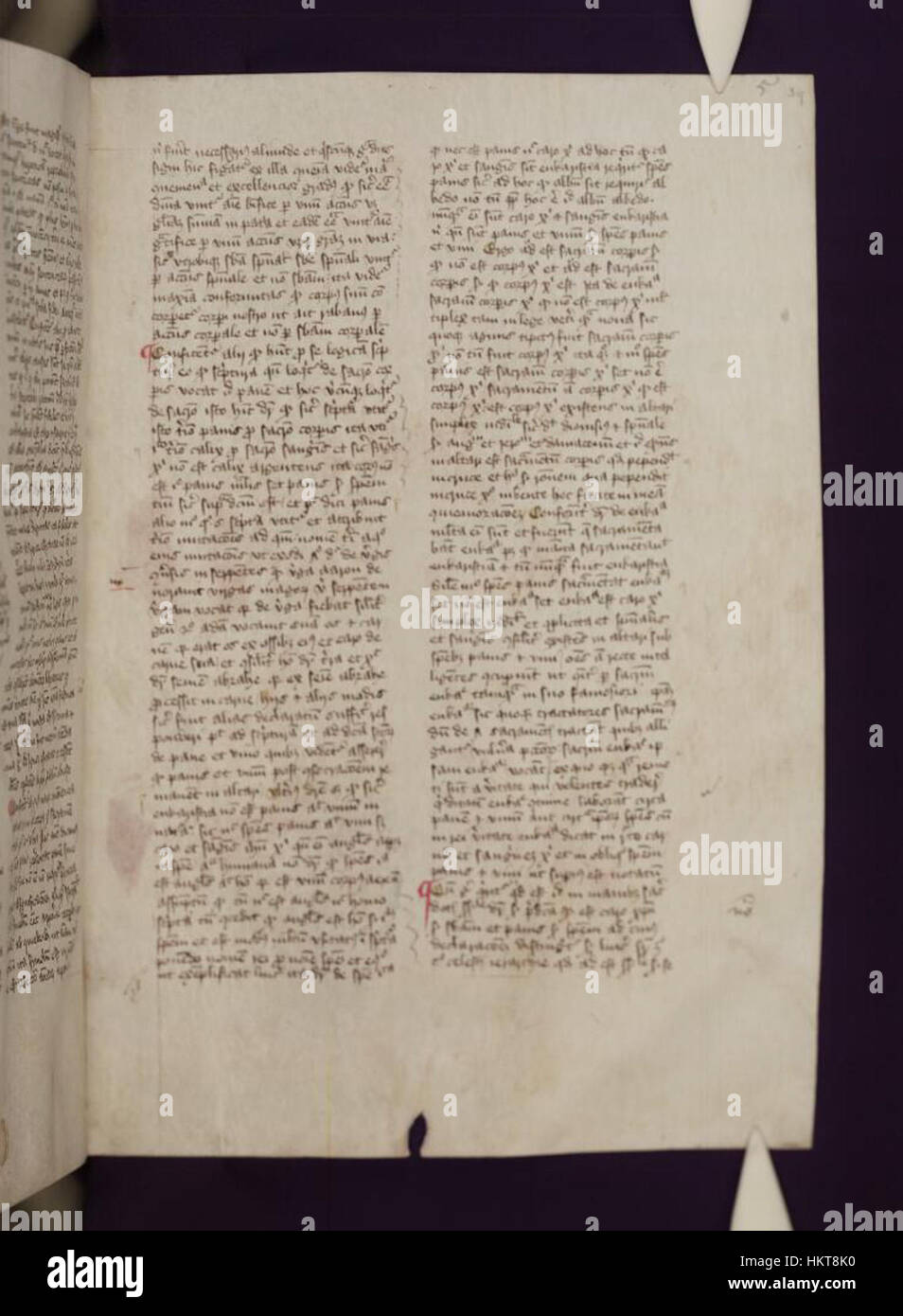 This image from the Bodleian Libraries shows a detailed page from one ...