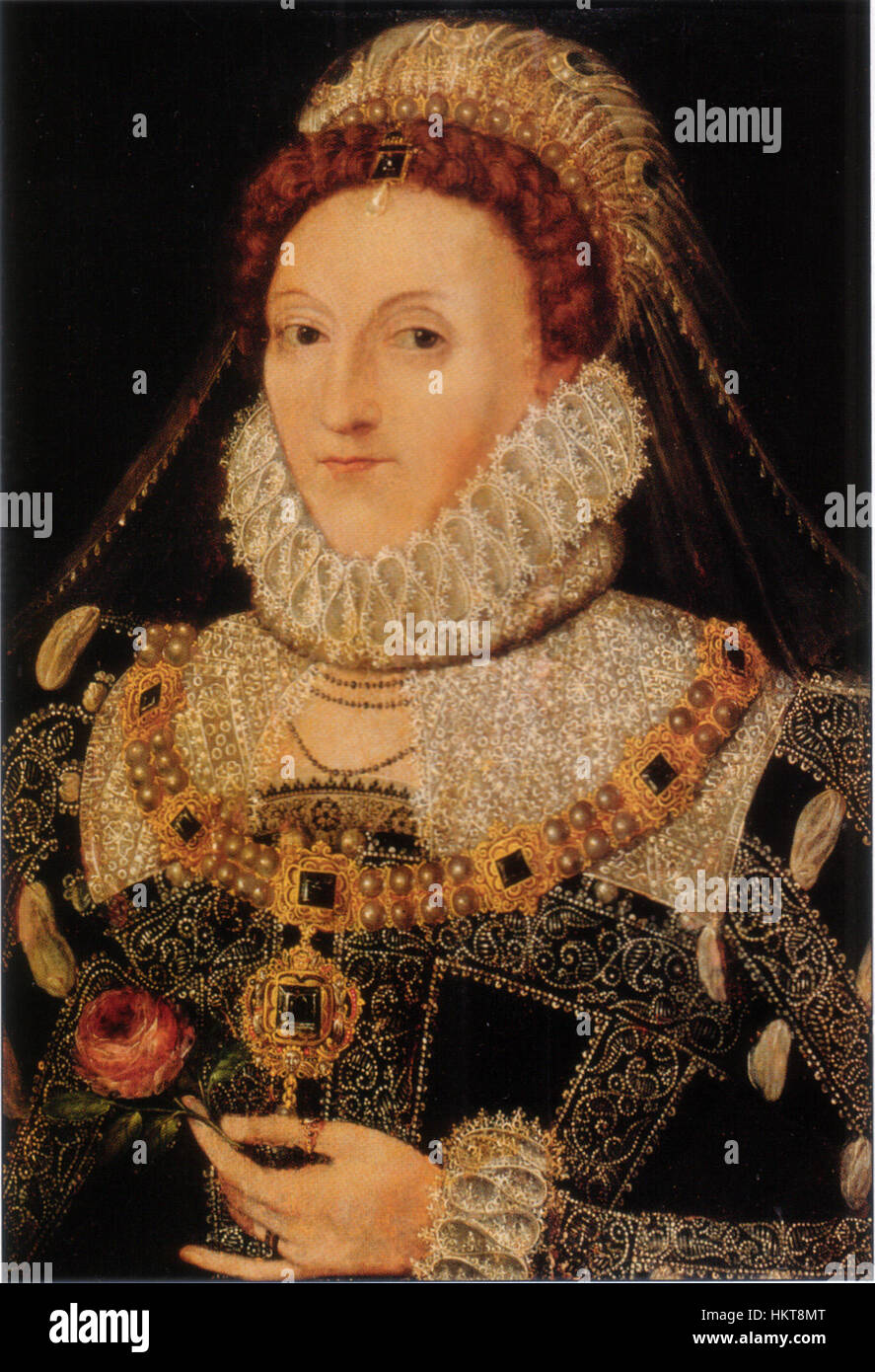 The painting of Queen Elizabeth I at Angelsey Abbey portrays the ...