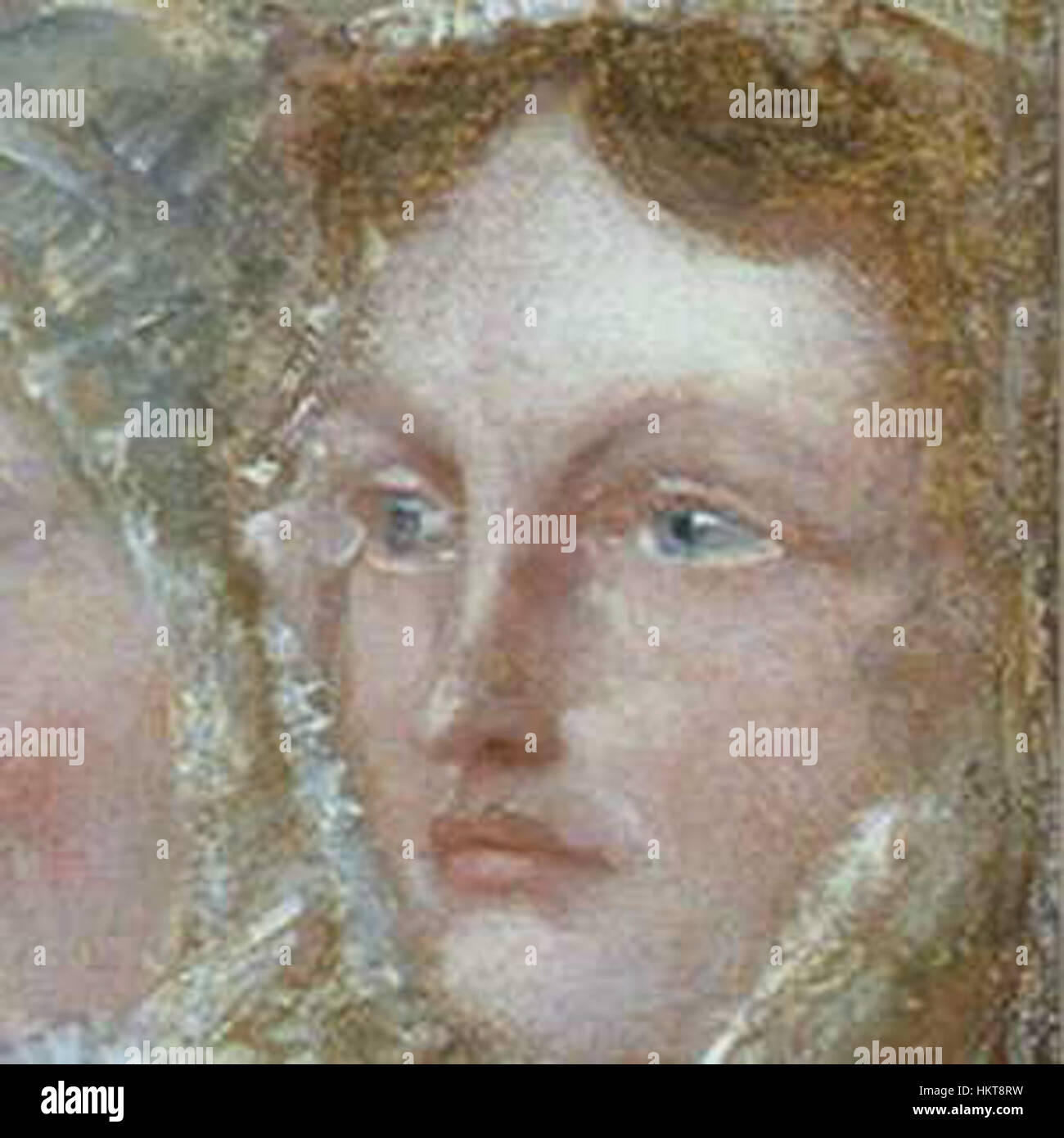 The portrait of Elizabeth Pease, a 19th-century English philanthropist ...